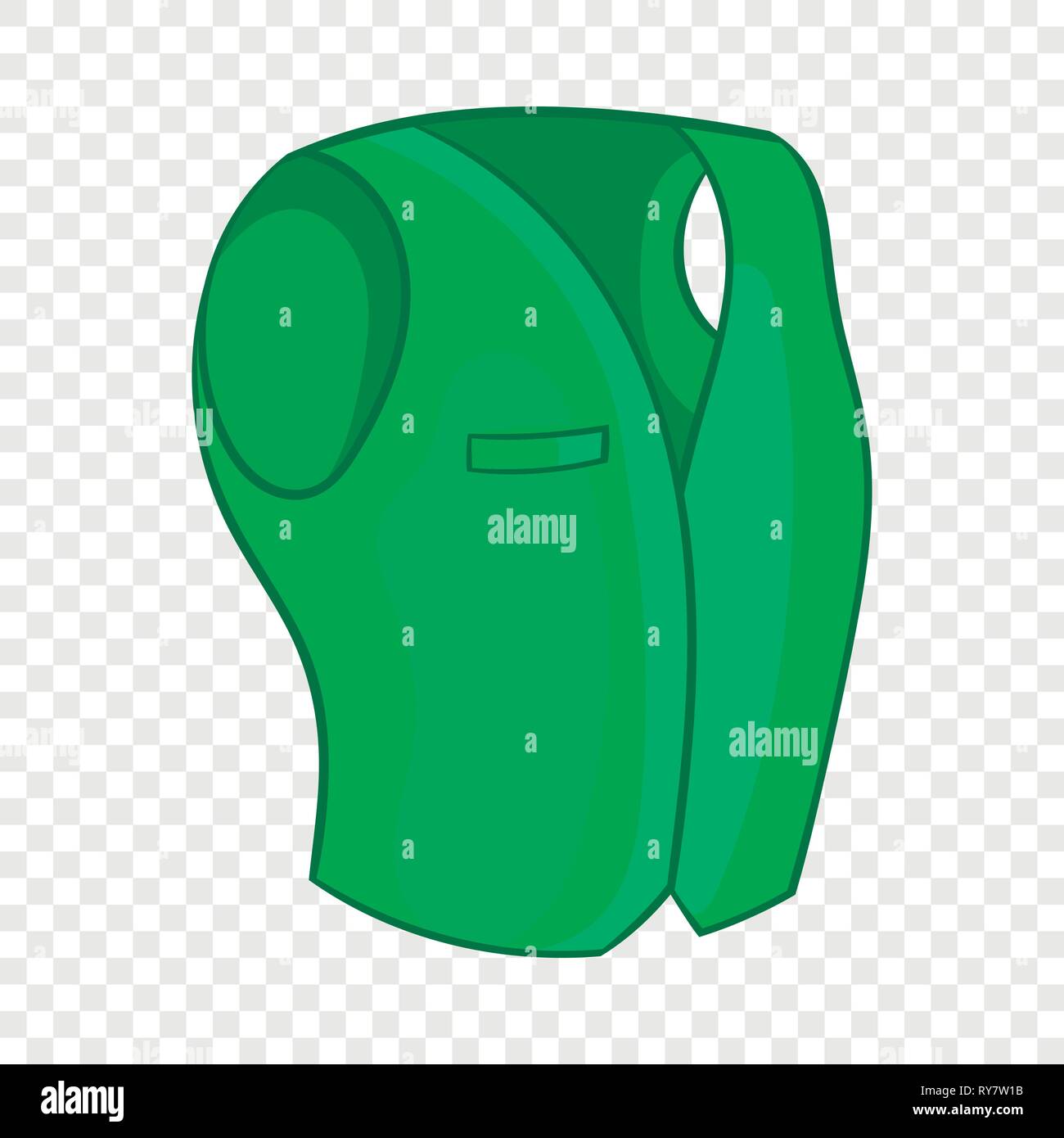 Mens classic vest icon, cartoon style Stock Vector Image & Art - Alamy
