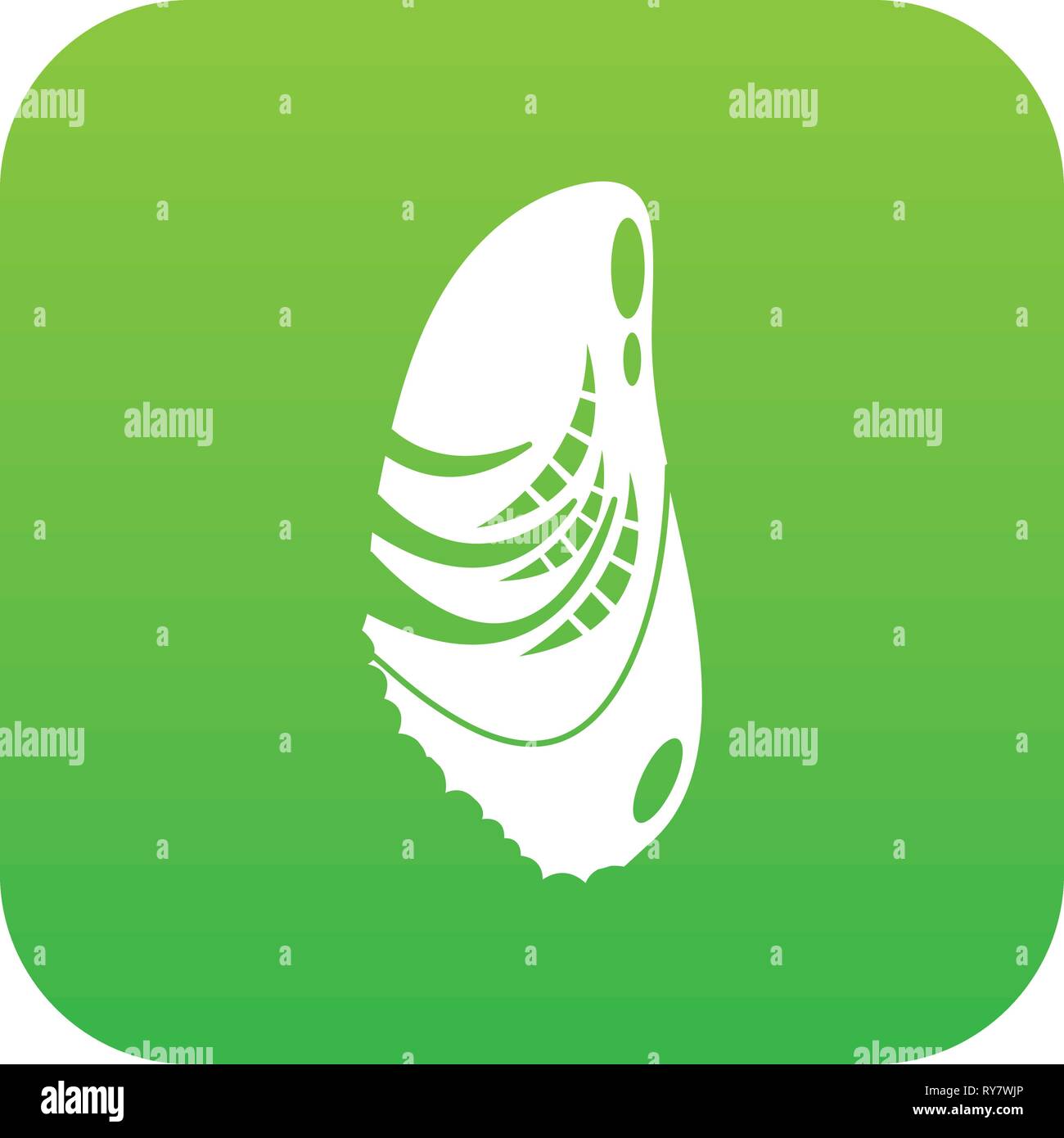 Sea shell icon, simple style Stock Vector Image & Art - Alamy