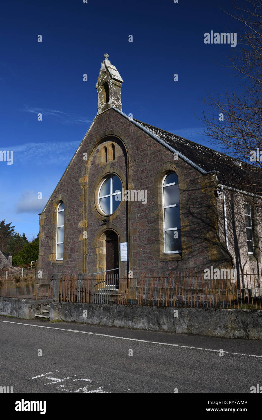 poolewe and aultbea community chirch;poolewe;wester ross;scotland Stock ...