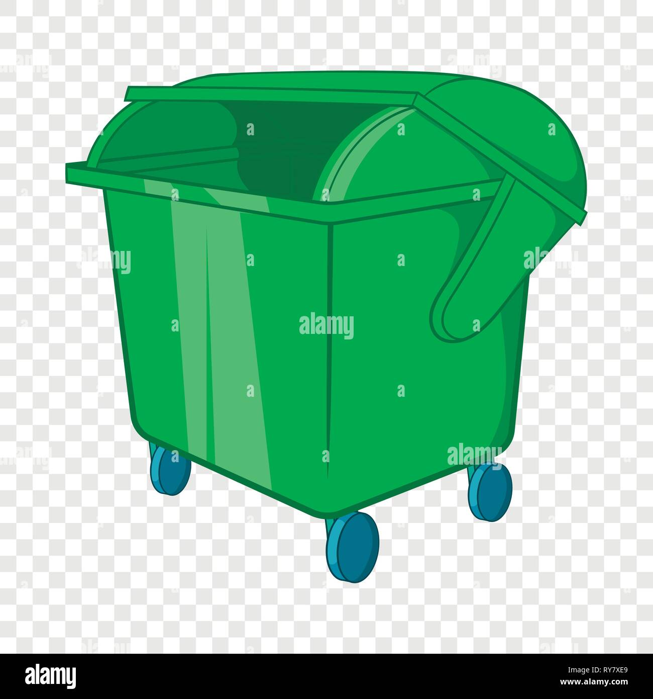 Dumpster icon, cartoon style Stock Vector Image & Art - Alamy