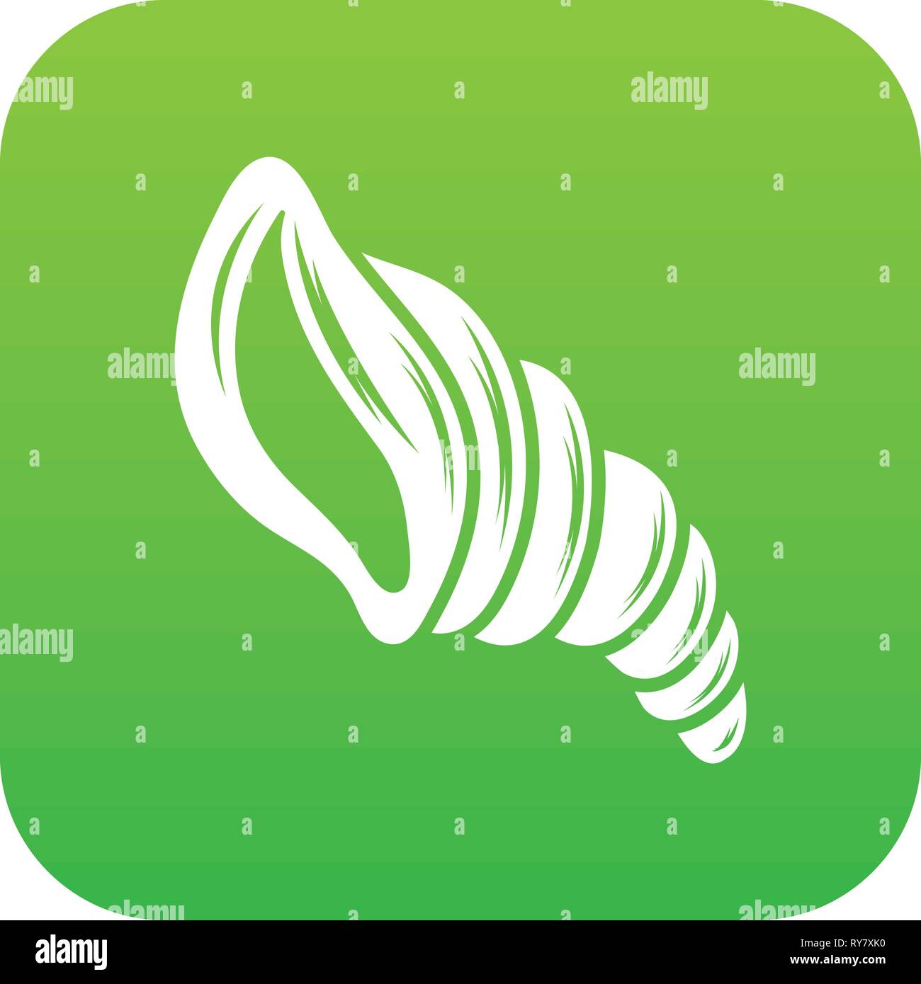 Spiral shell icon, simple style Stock Vector Image & Art - Alamy