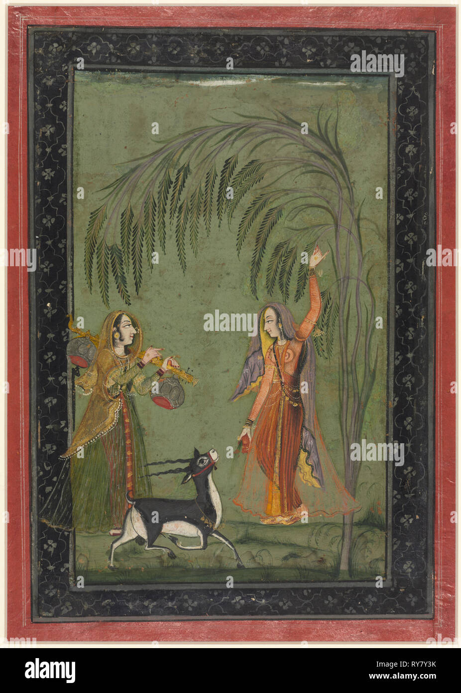 Todi Ragini, from a Ragamala Series, c. 1750-1775. Northwestern India ...