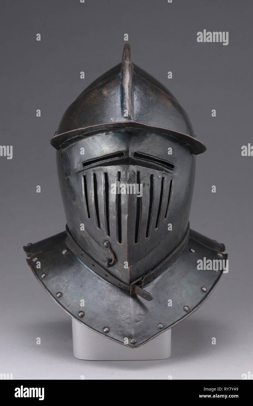 Cuirassier's Armor: Helmet, c. 1600-1620. Austria, Graz(?), early 17th ...
