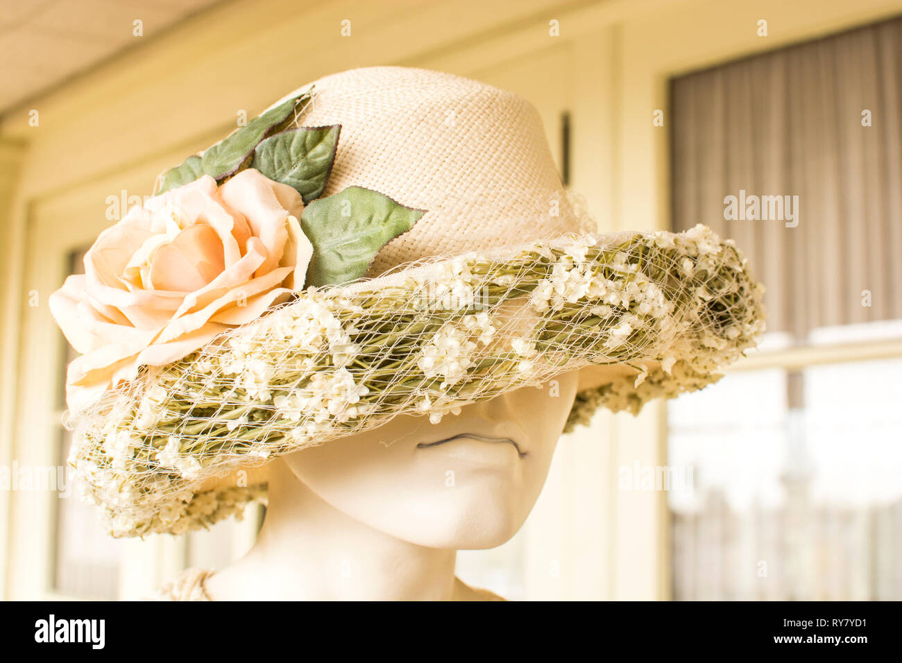 A hat from the 1890's Stock Photo - Alamy