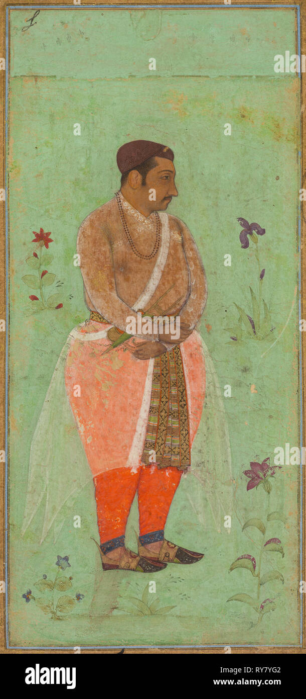 Portrait of Suraj Singh Rathor, Raja of Marwar and Maternal Uncle of ...