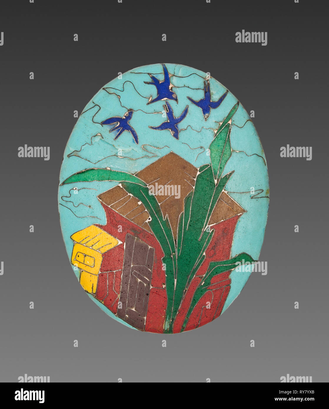 Cloisonne enamel panels hi-res stock photography and images - Alamy