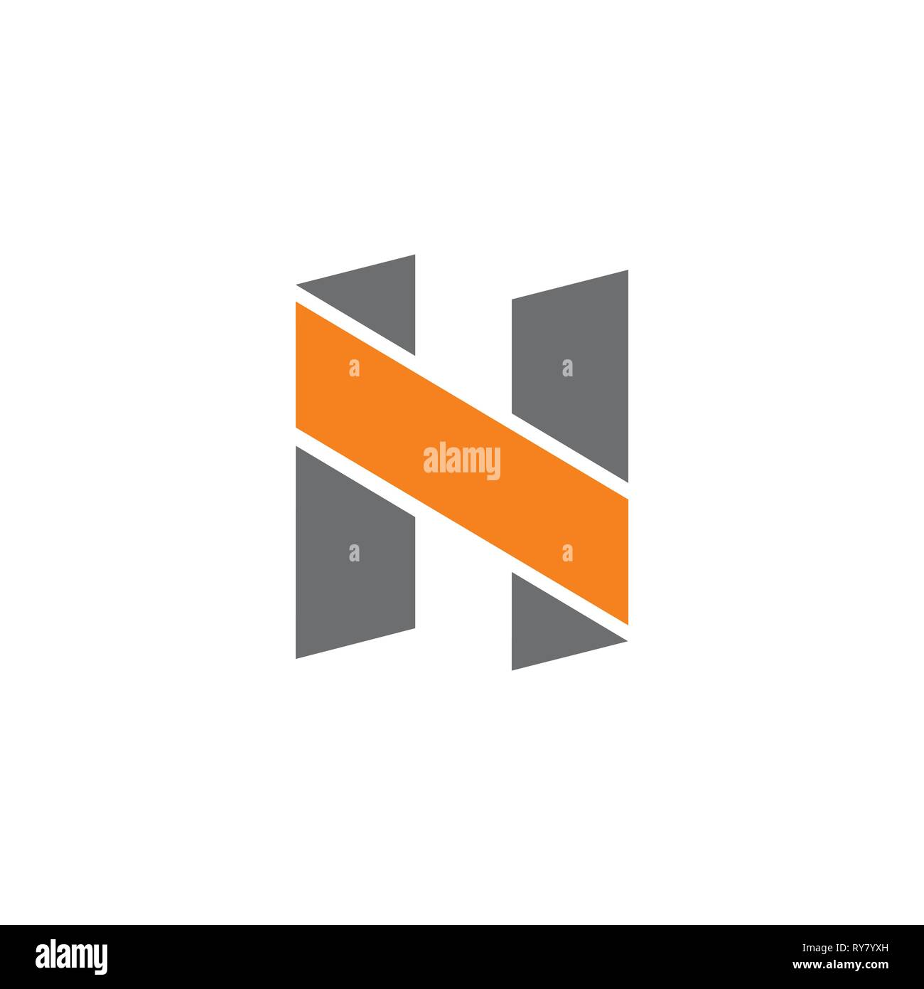 letter simple geometric line logo vector Stock Vector Image & Art - Alamy