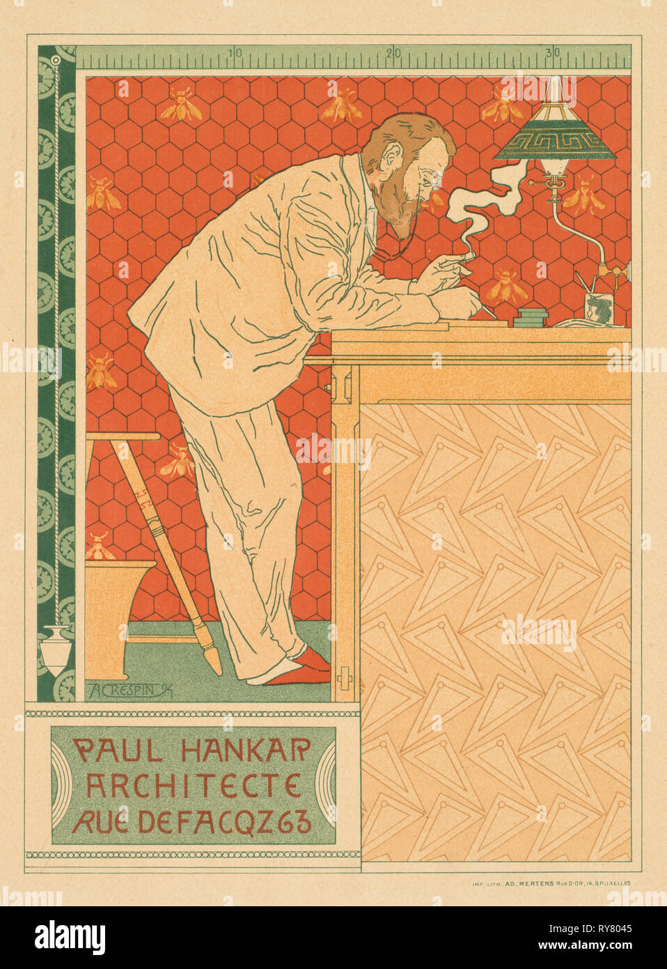 Paul hankar architecte hi-res stock photography and images - Alamy