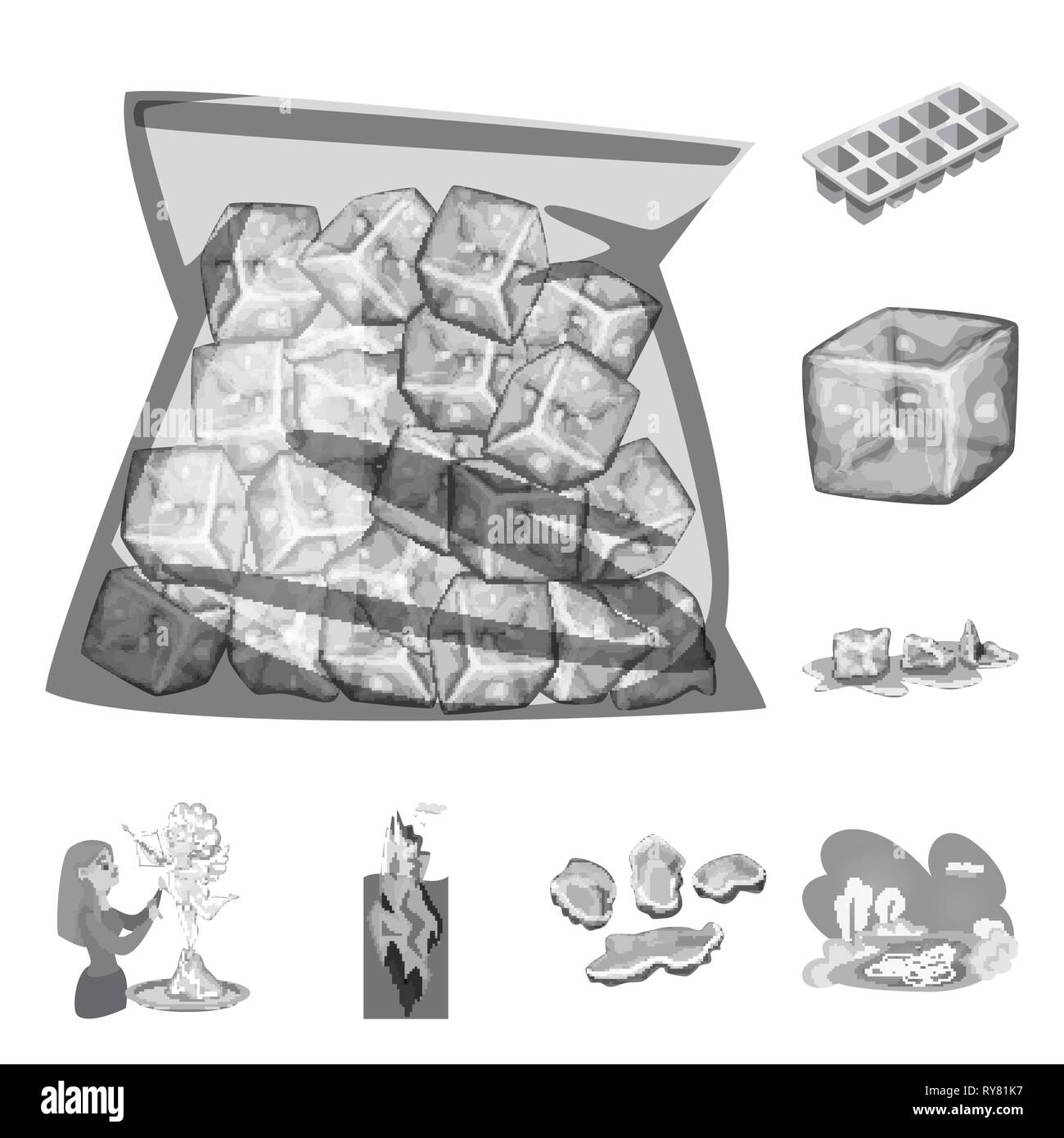 form,freezer,cube,sculpture,iceberg,splinters,pond,ice,piece,glacier ...