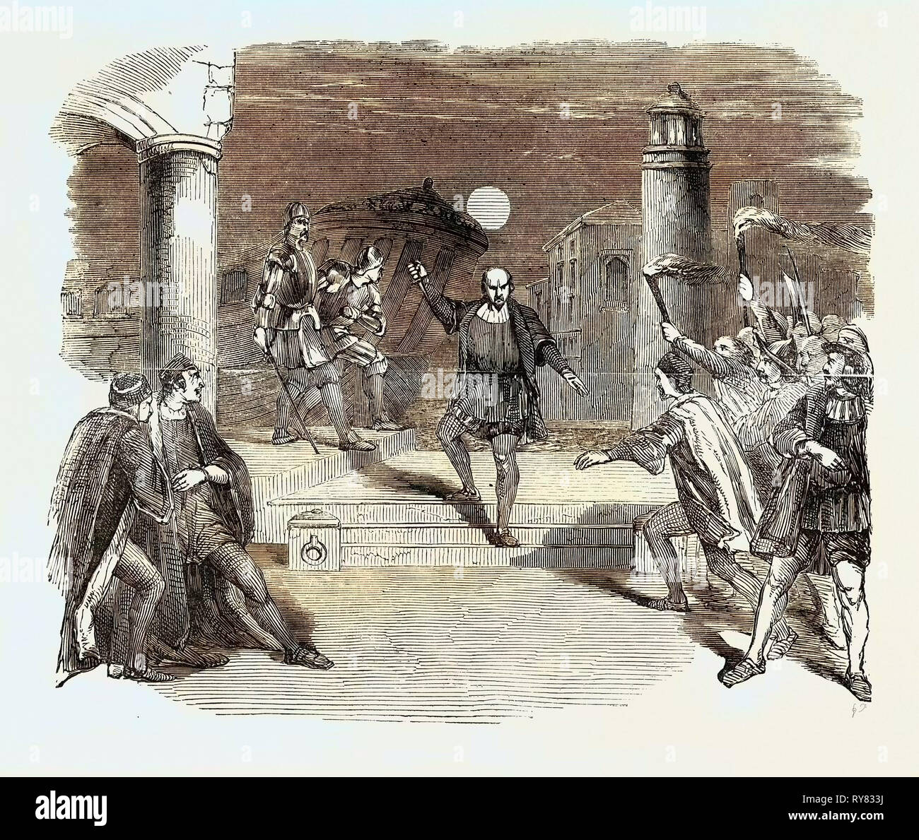 Victorian play stage hi-res stock photography and images - Alamy