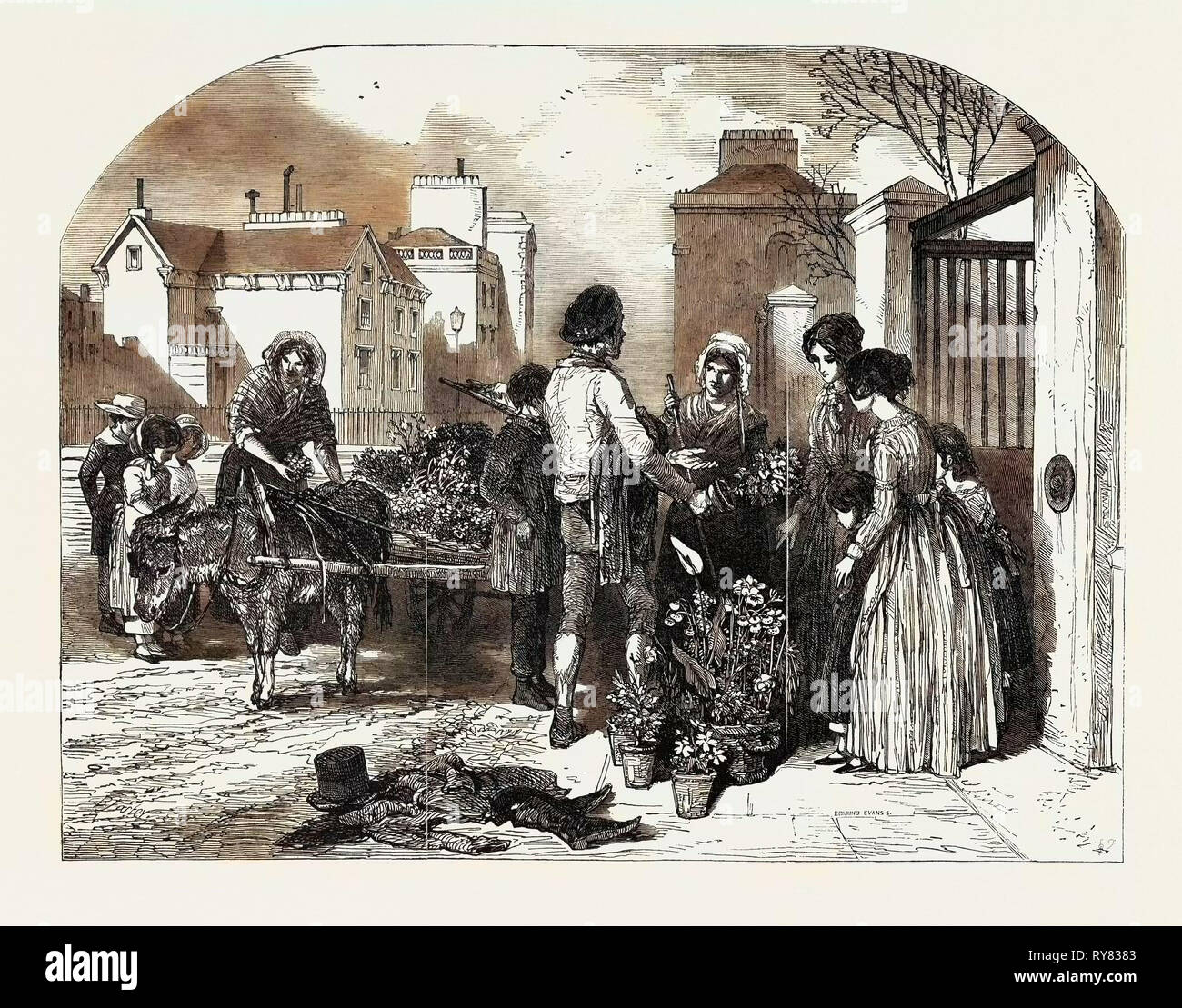 Victorian street scene hi-res stock photography and images - Alamy