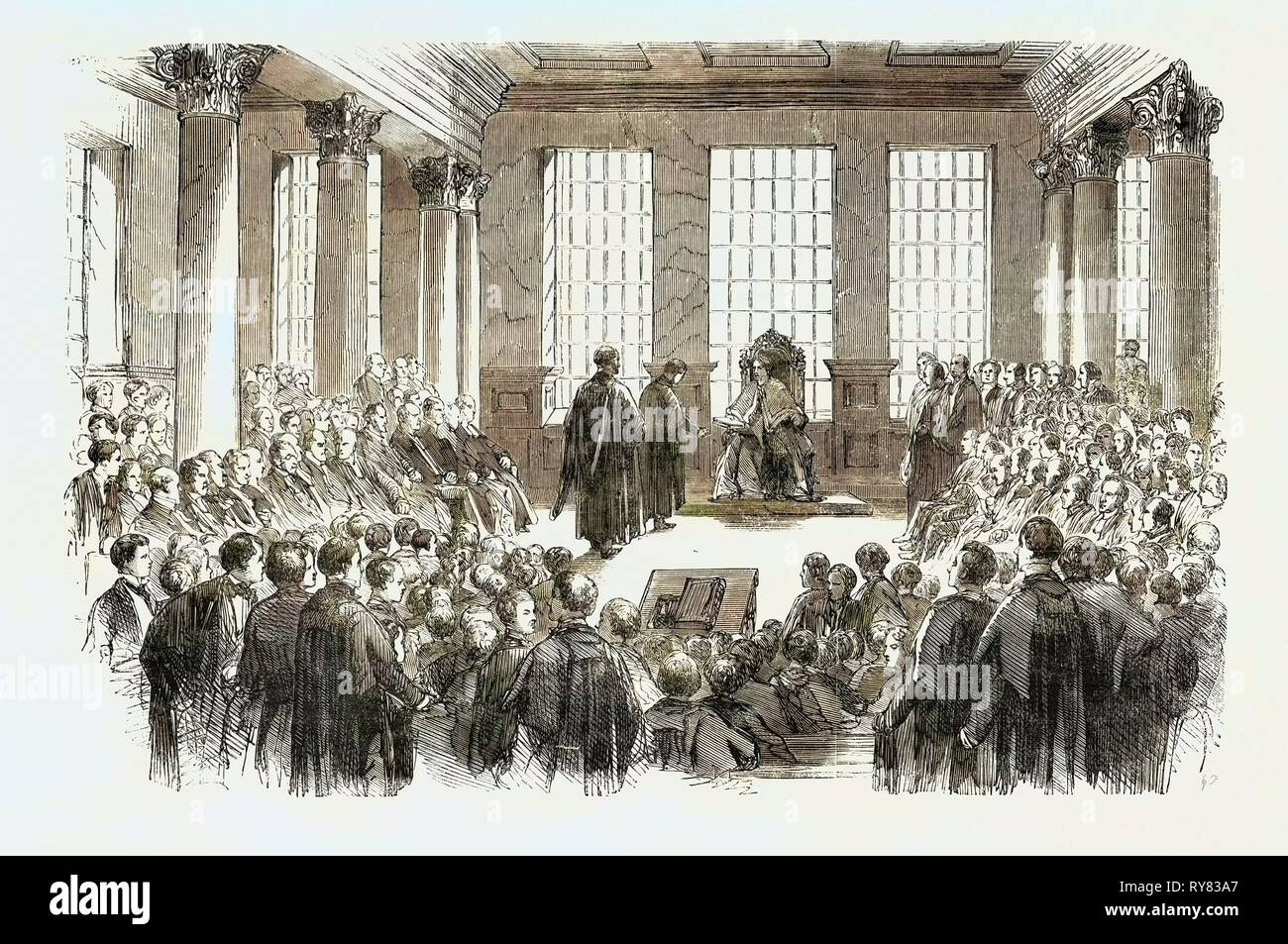 Victorian school hall hi-res stock photography and images - Alamy