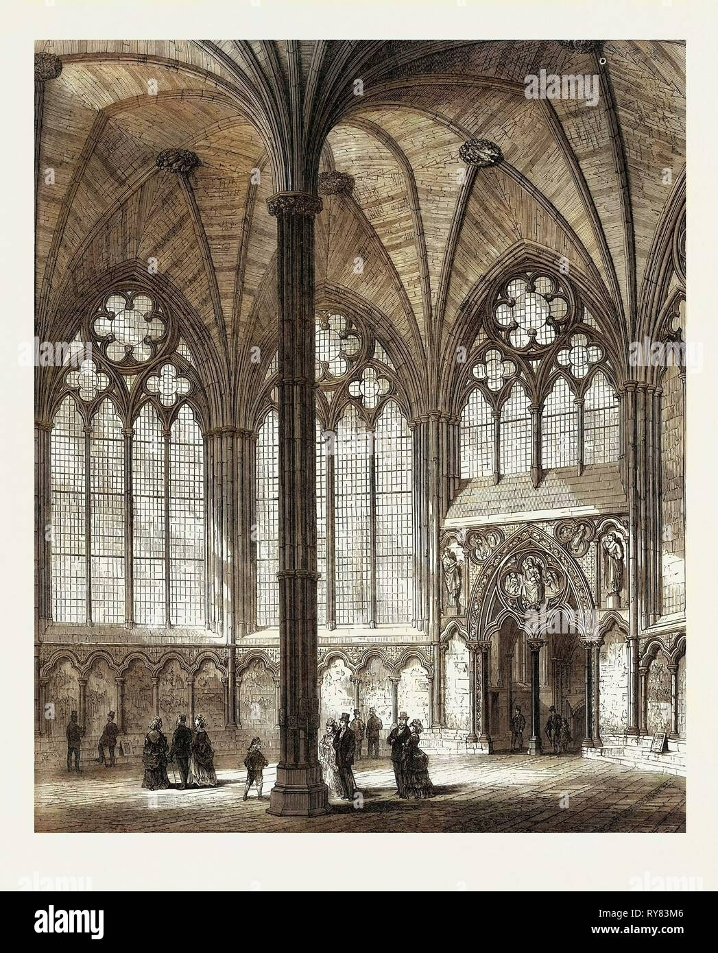 Chapter house westminster abbey hi-res stock photography and images - Alamy