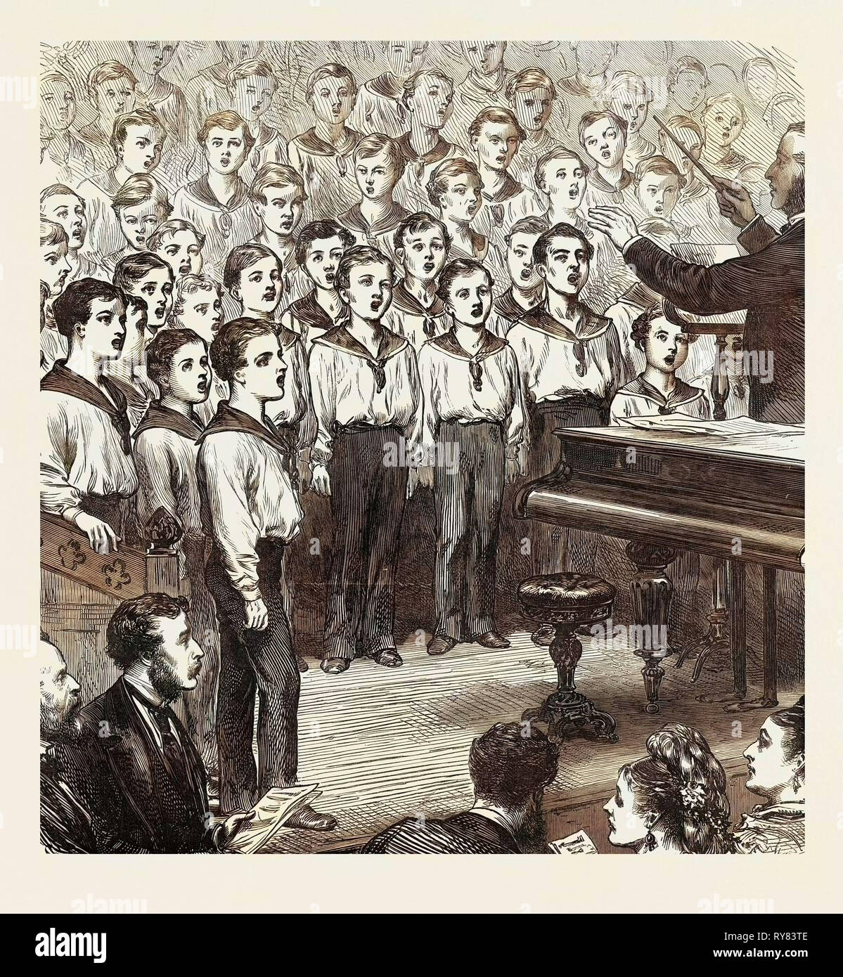 Concert of Boys in the Mars Training Ship Dundee for the Widow and ...