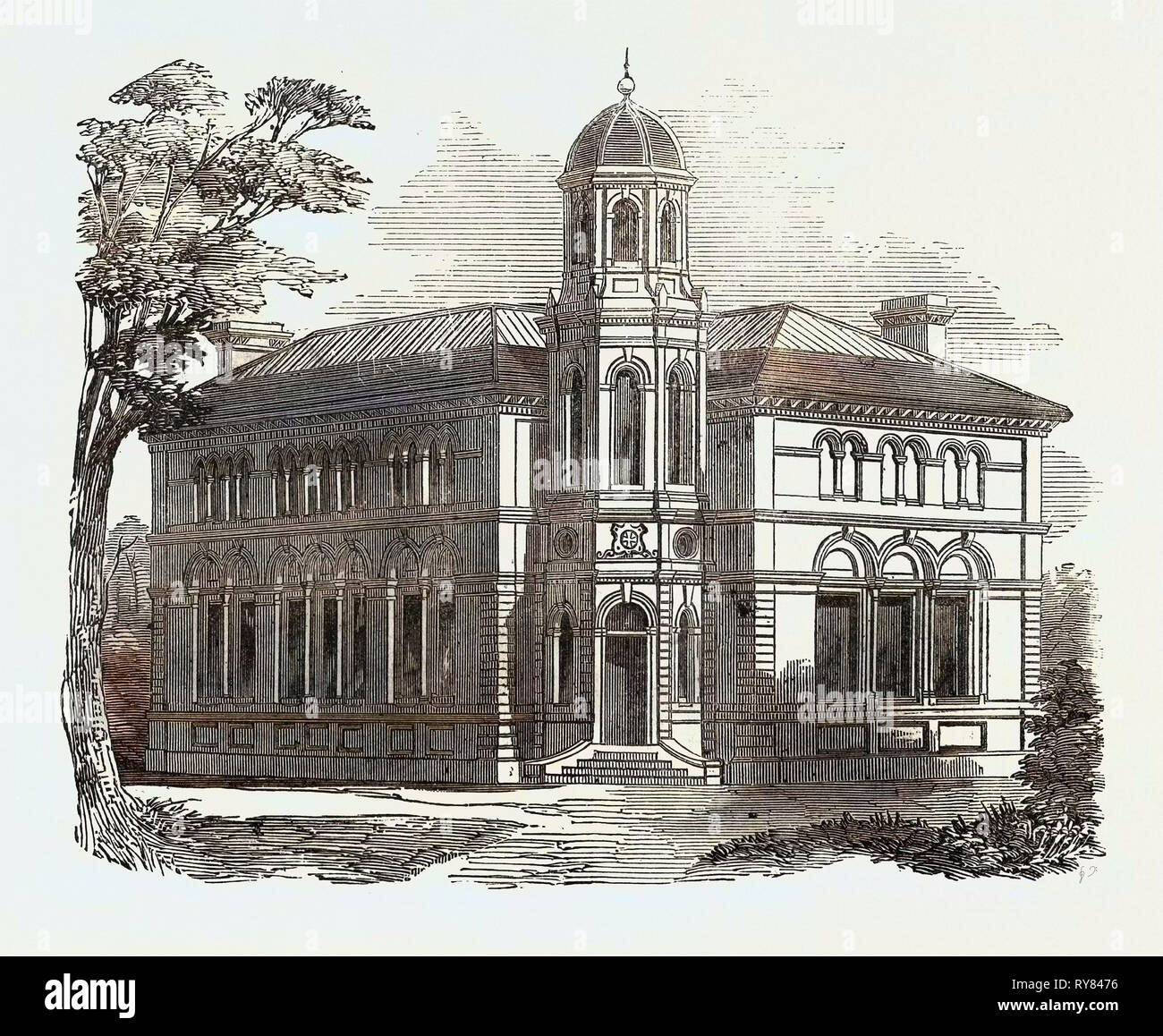 Lichfield Museum and Free Library Stock Photo - Alamy