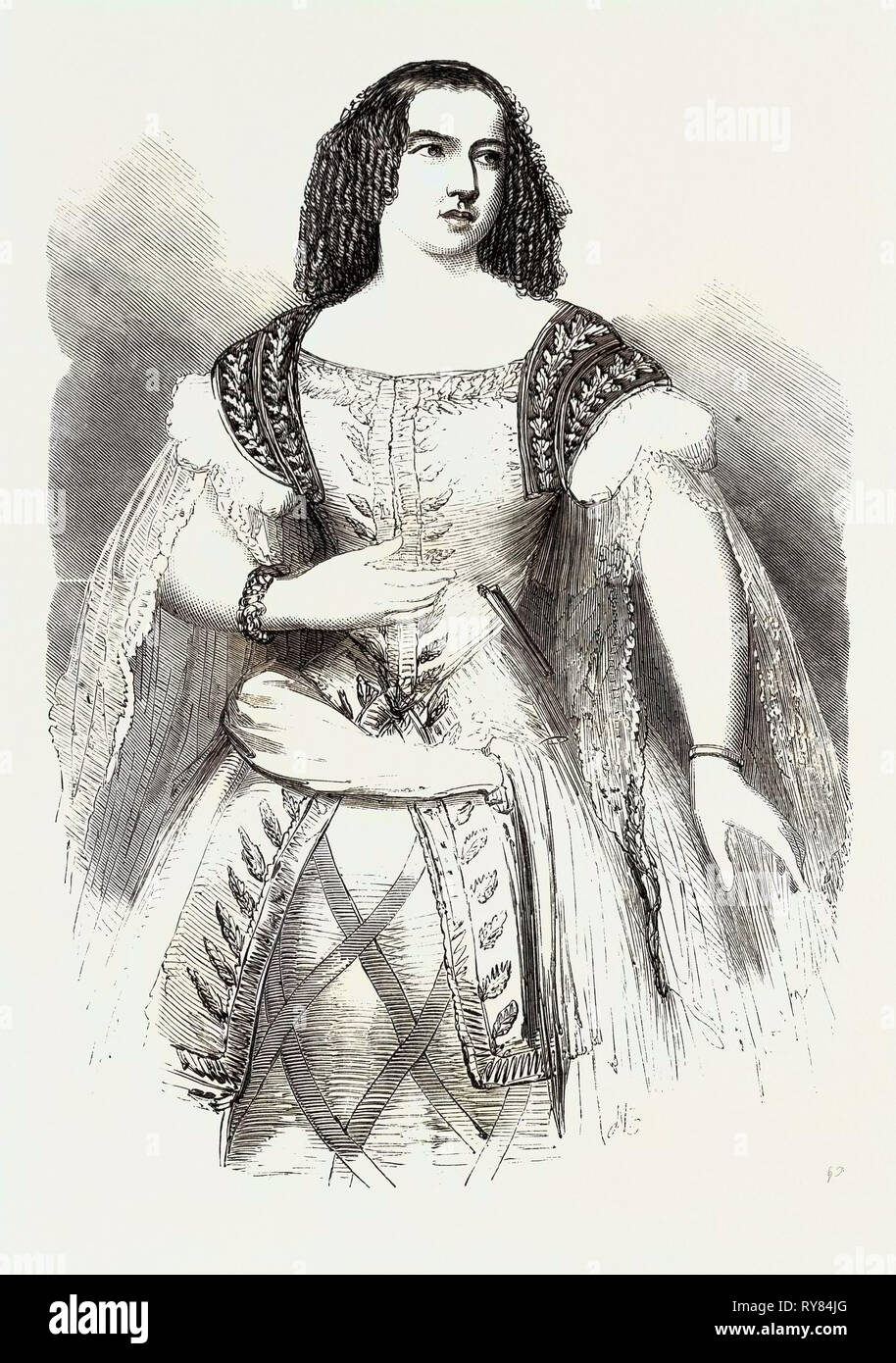 Miss Louisa Pyne Stock Photo - Alamy