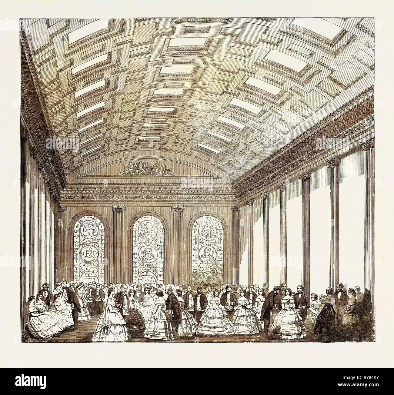 Opening Ball at the New Masonic Hall Edinburgh Stock Photo - Alamy