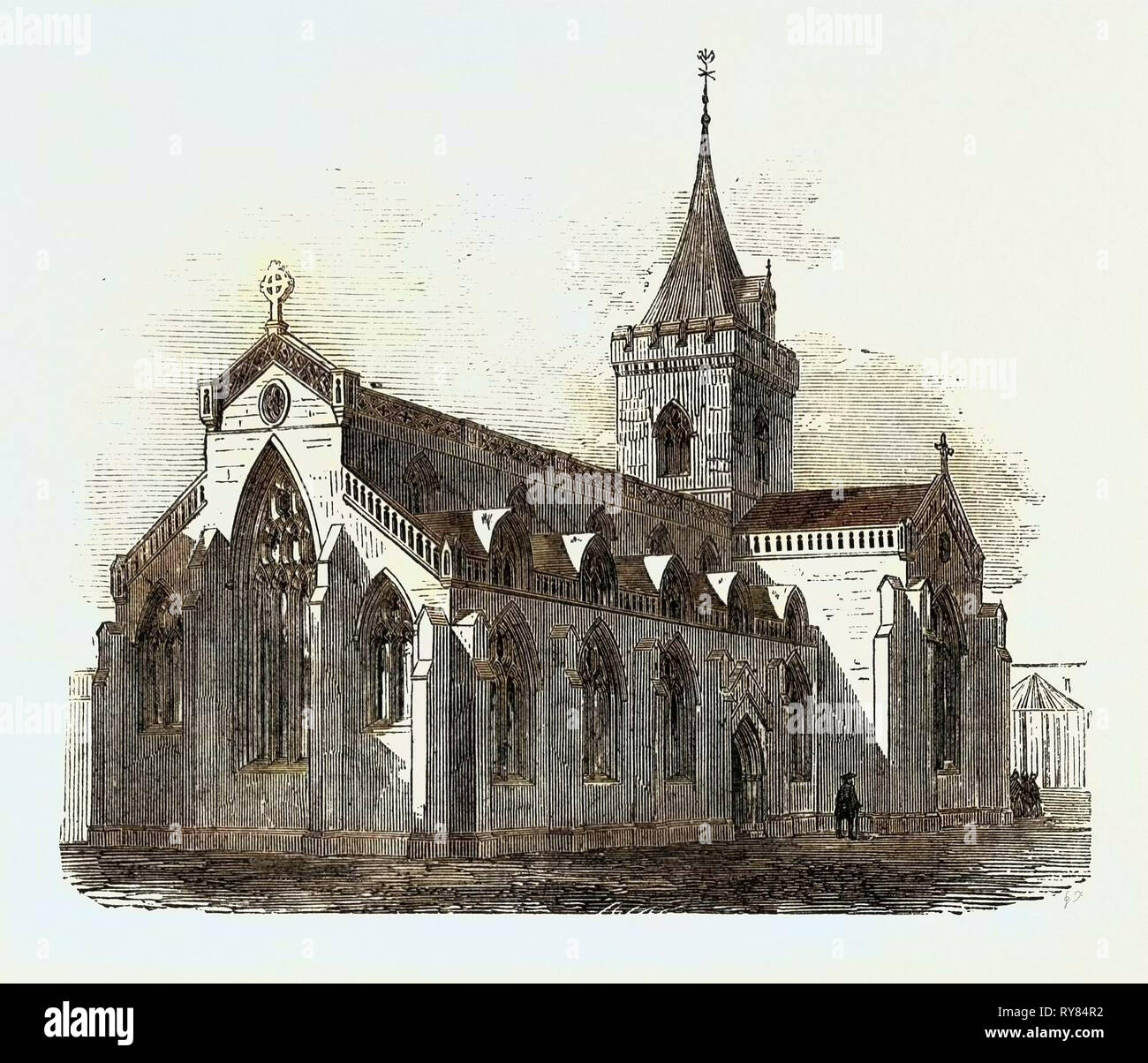 The Church of St. John the Baptist Perth Stock Photo - Alamy