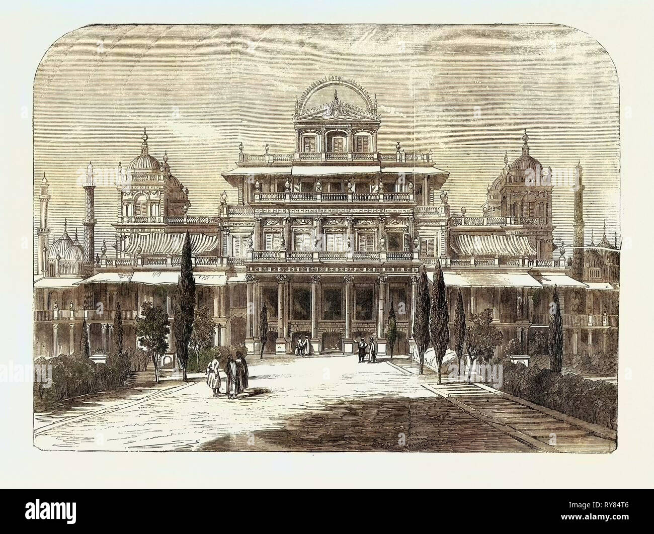 The Kaiserbagh (King's Palace) Lucknow Stock Photo - Alamy