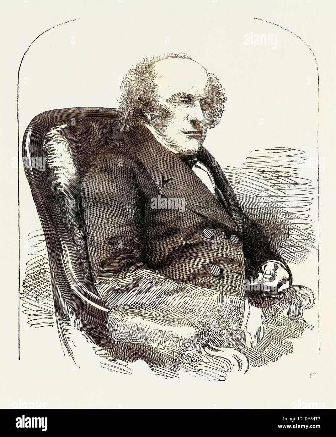 Dr. Beddome Mayor of Romsey Hants. From a Photograph by Maull and ...