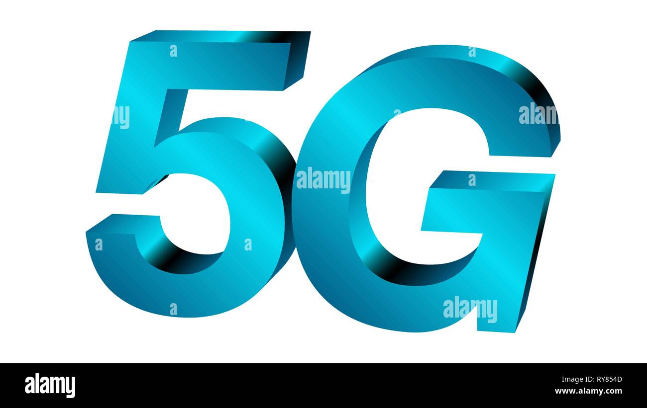 Concept future technology 5g Cut Out Stock Images & Pictures - Alamy