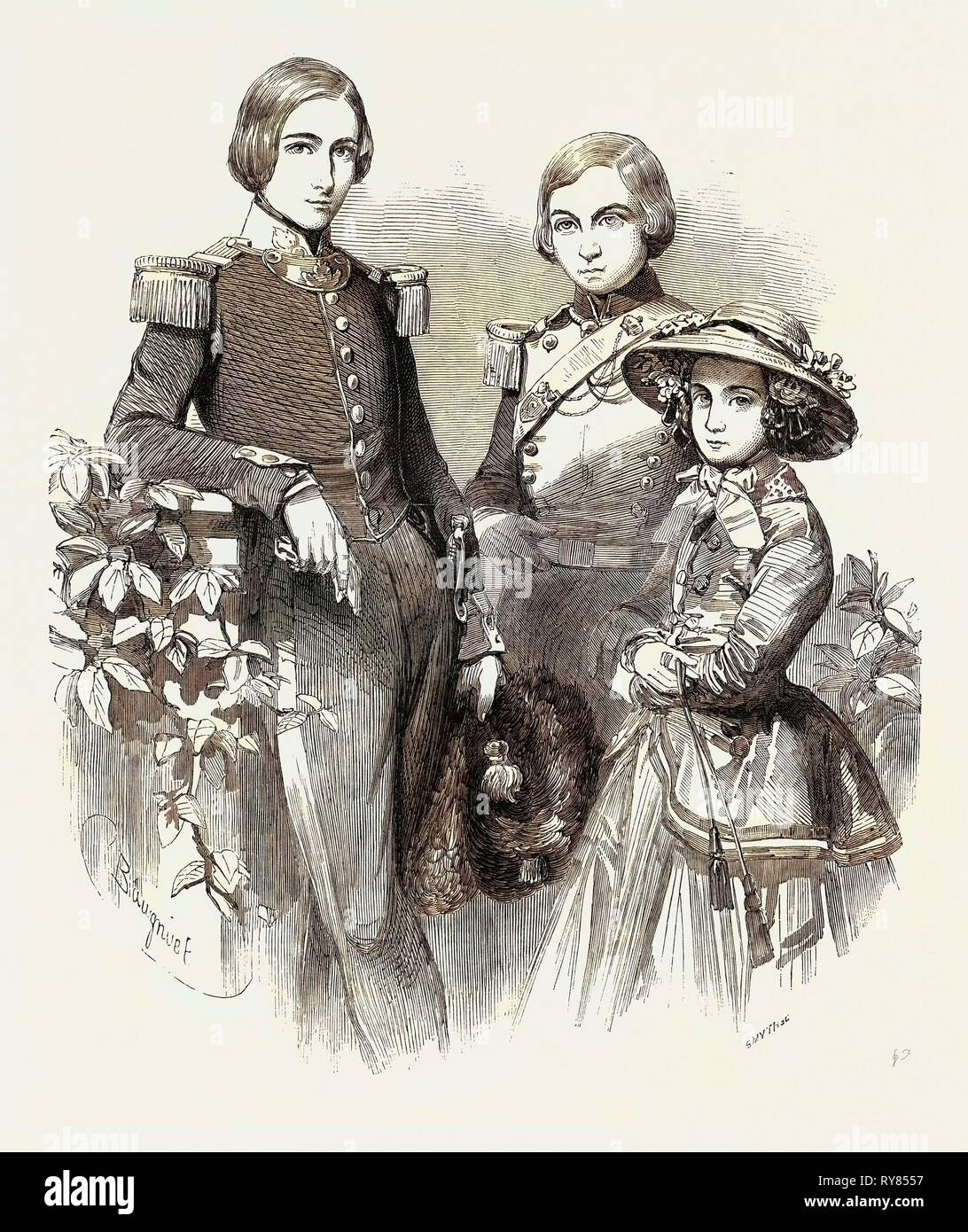 The Royal Children of Belgium, Duke of Brabant, Count of Flanders ...