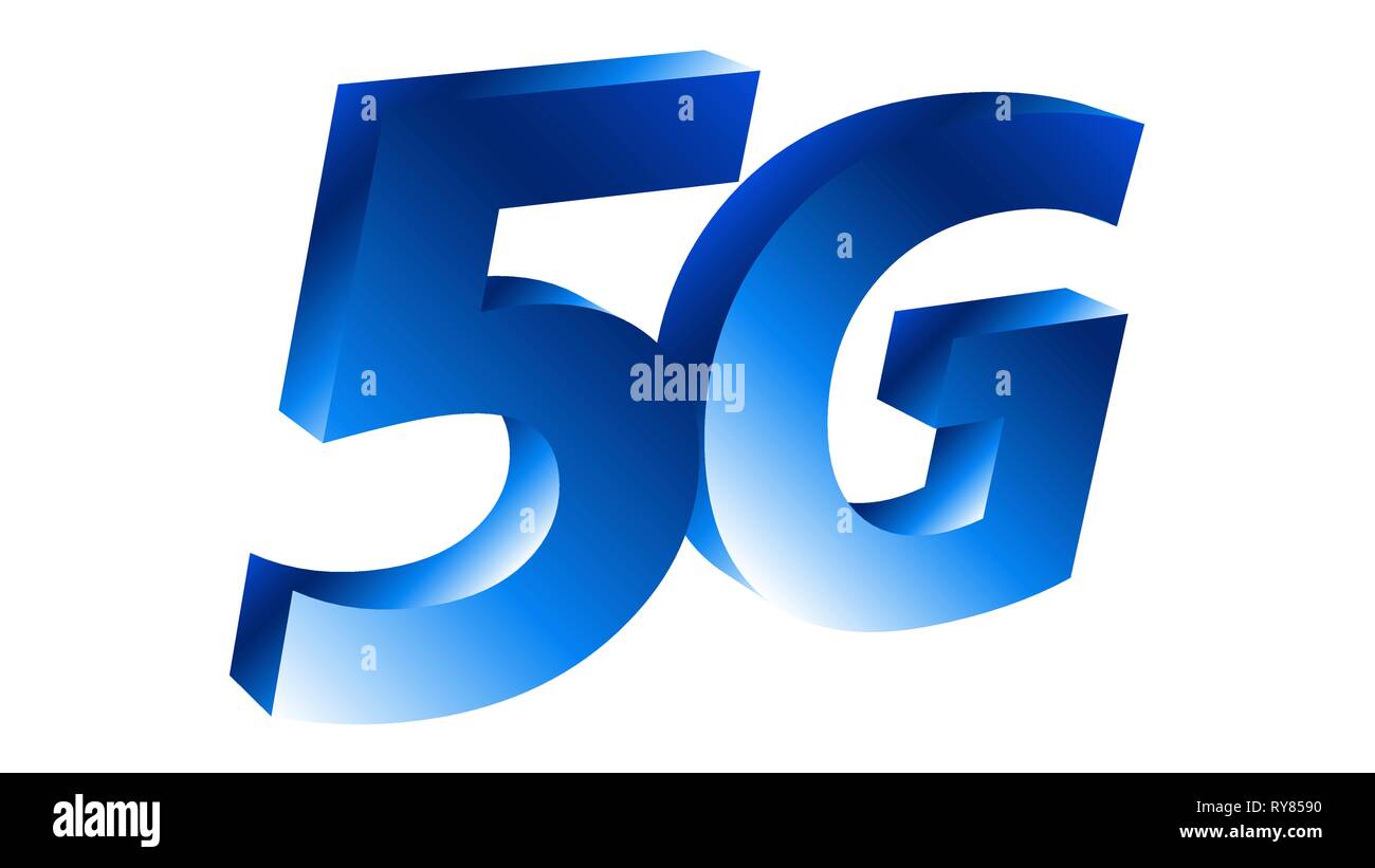 Fifth generation of wireless networking technology 5g Stock Vector ...