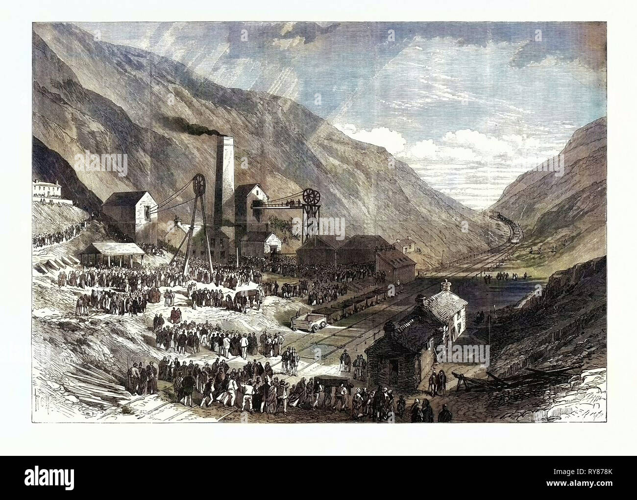 Ferndale Colliery Rhondda Valley South Wales the Scene of the Late ...