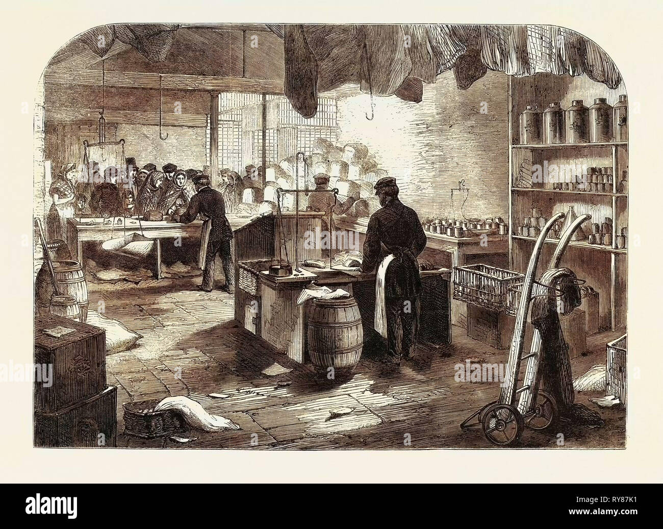 The Cotton Famine: Shop for Mill Hands at Mr. Birley's Mill Manchester ...