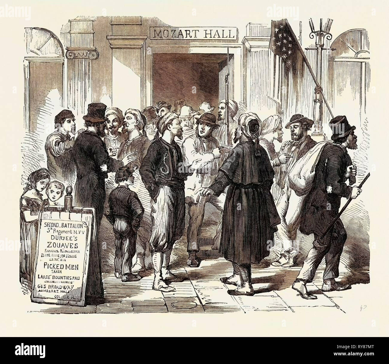 Irish american civil war hi-res stock photography and images - Alamy