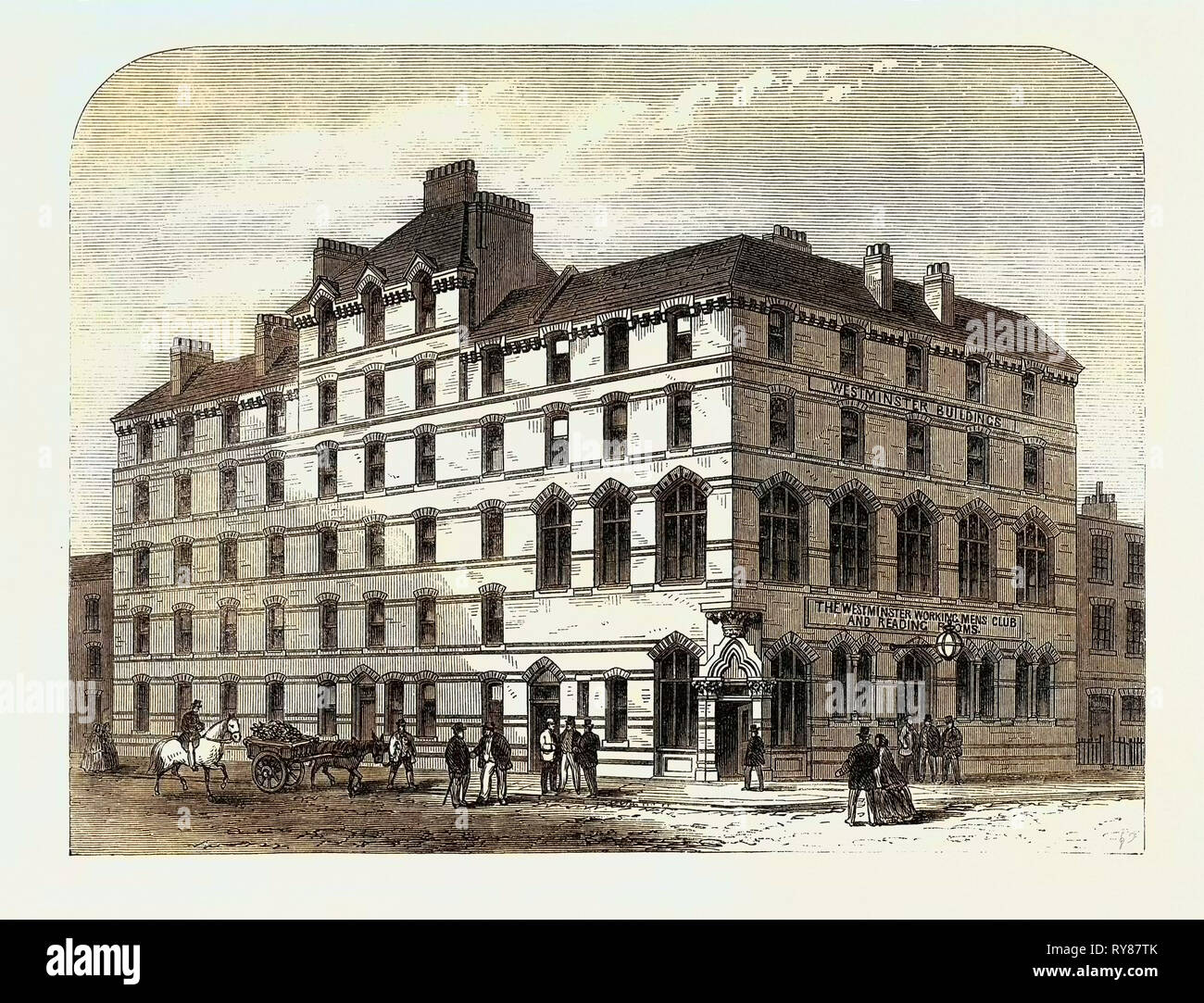 Working Men's Club and Lodging House Old Pye Street Westminster London ...