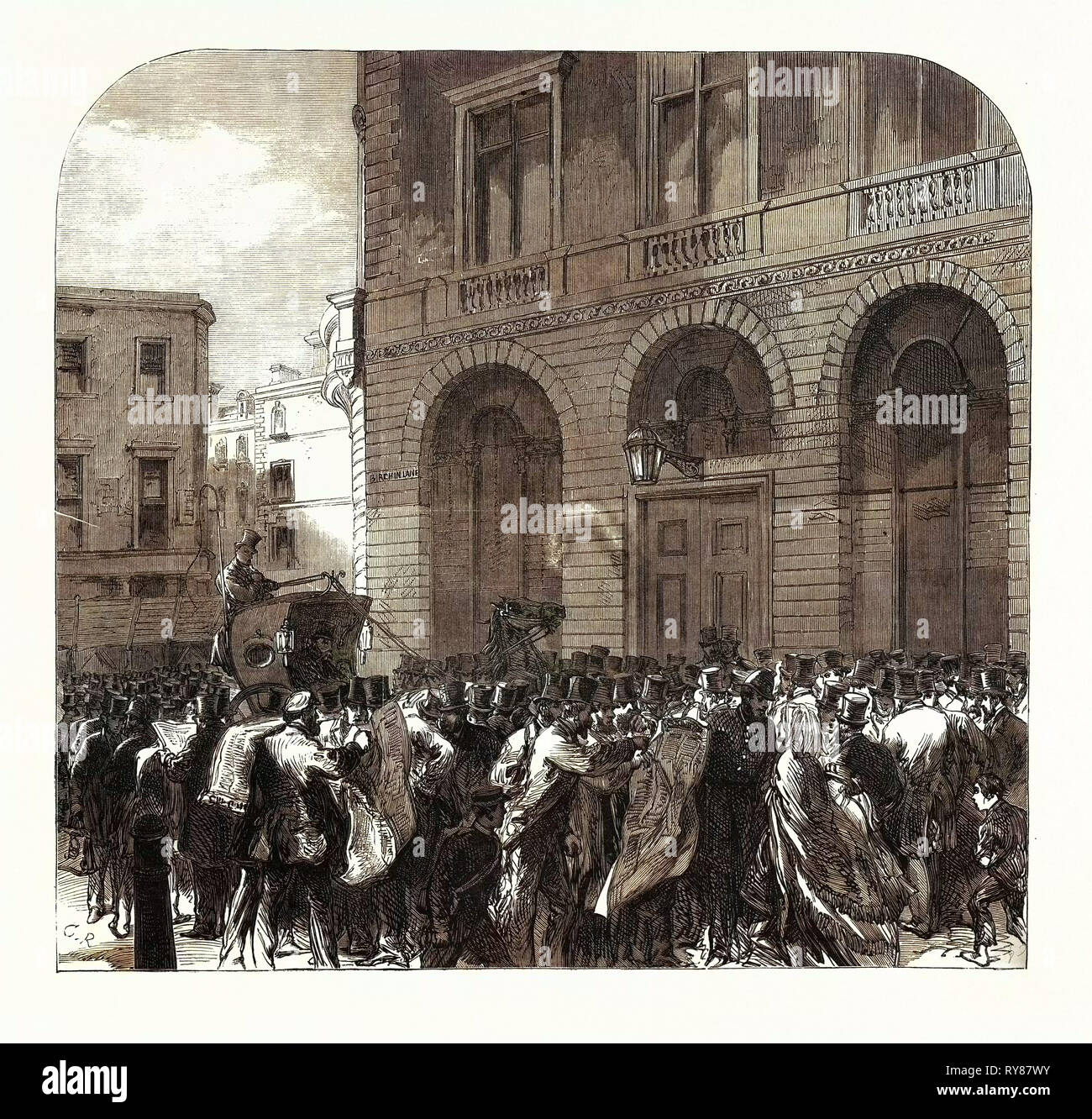 Victorian london street scene hi-res stock photography and images - Alamy