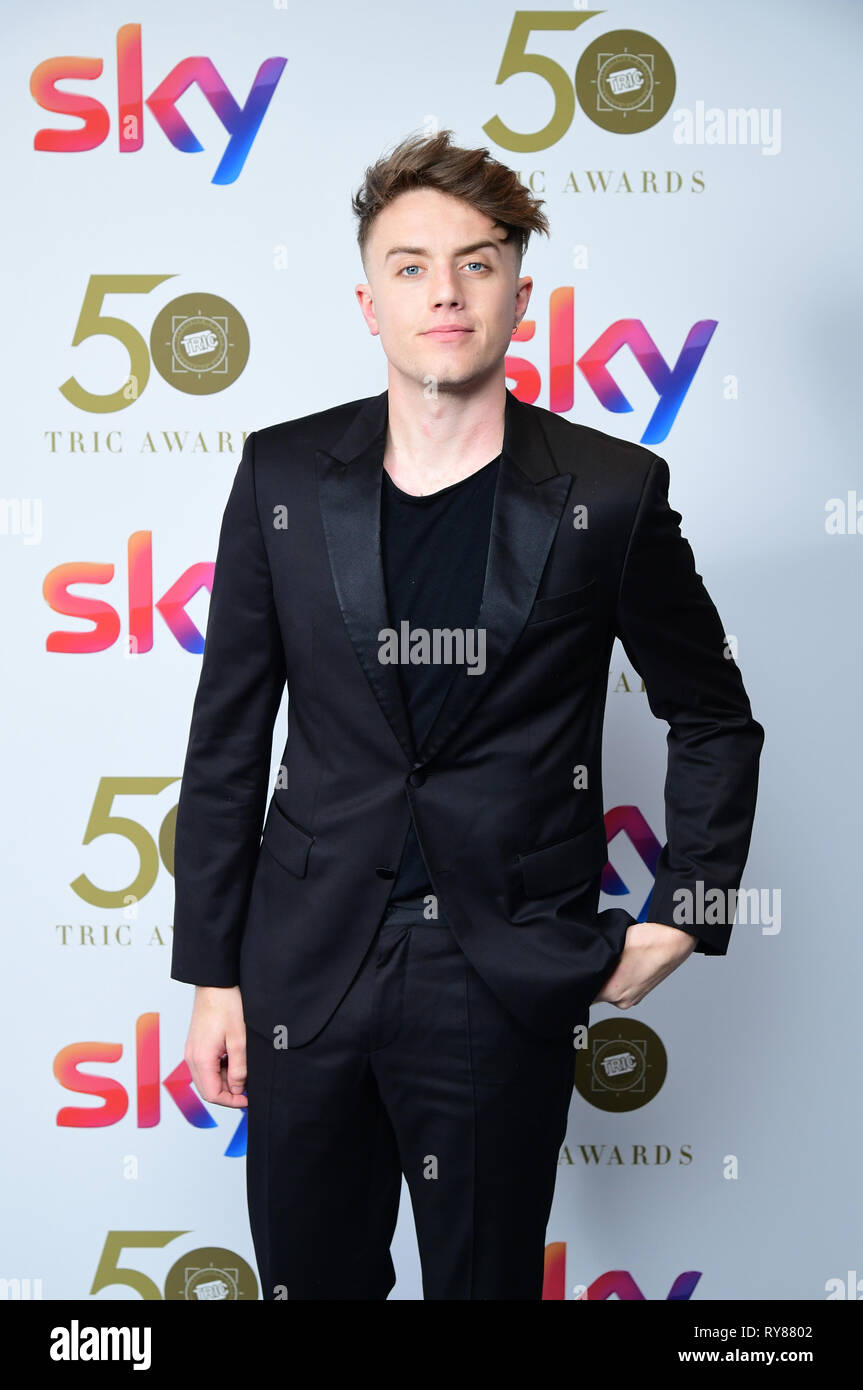 Roman Kemp attending the TRIC Awards 2019 50th Birthday Celebration ...