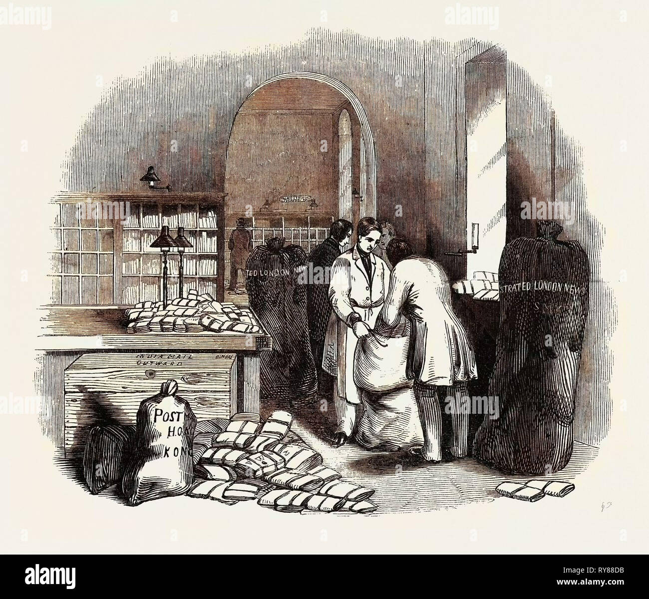 Indian postal service hi-res stock photography and images - Alamy