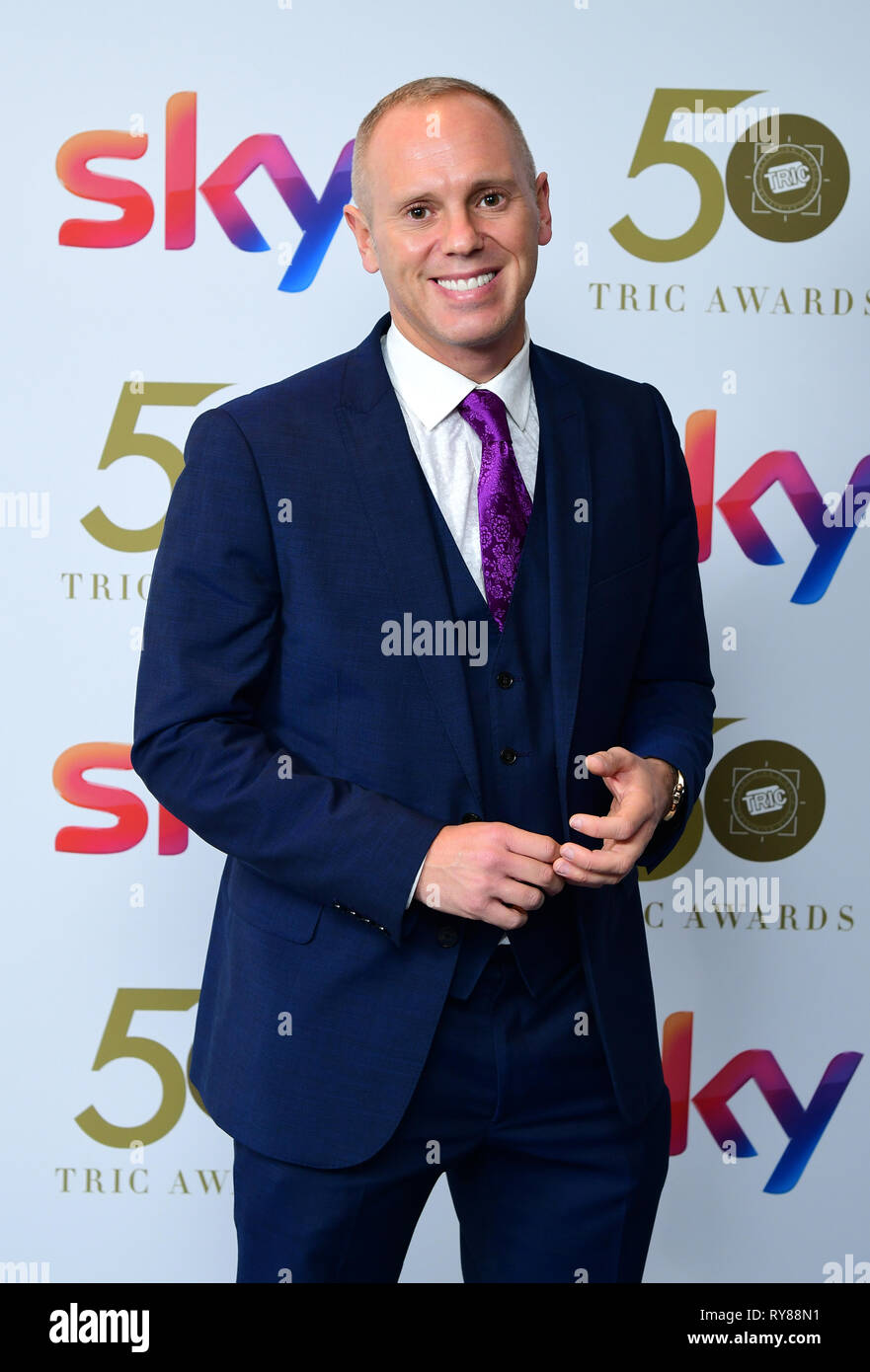 Judge Rinder attending the TRIC Awards 2019 50th Birthday Celebration ...