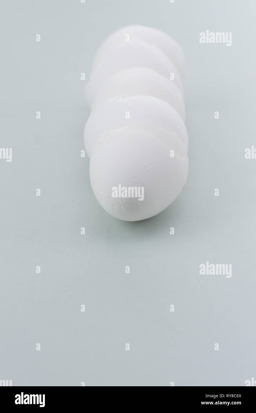 white empty broken egg shells Stock Photo - Alamy
