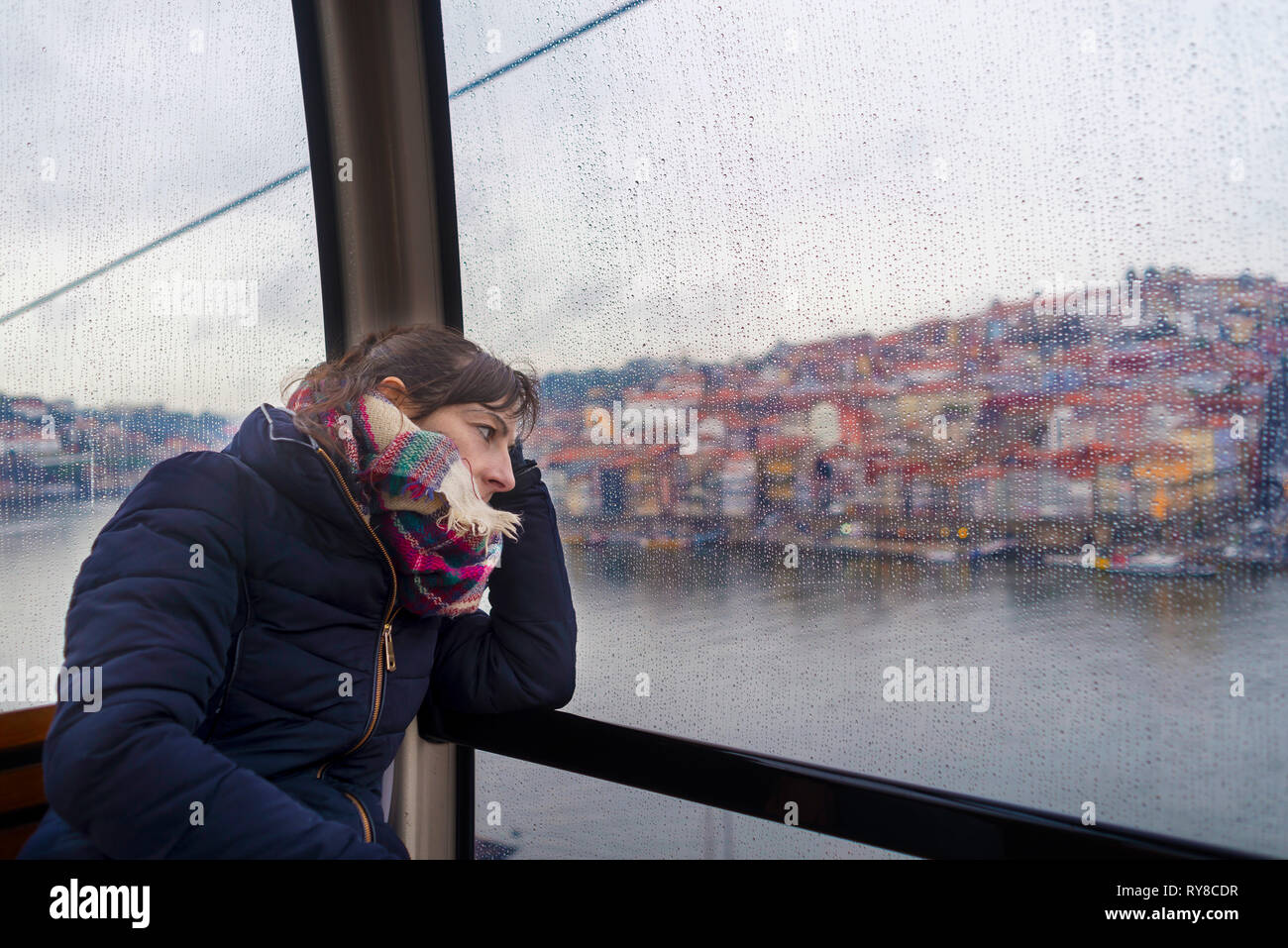 Looking through rainy window hi-res stock photography and images - Alamy