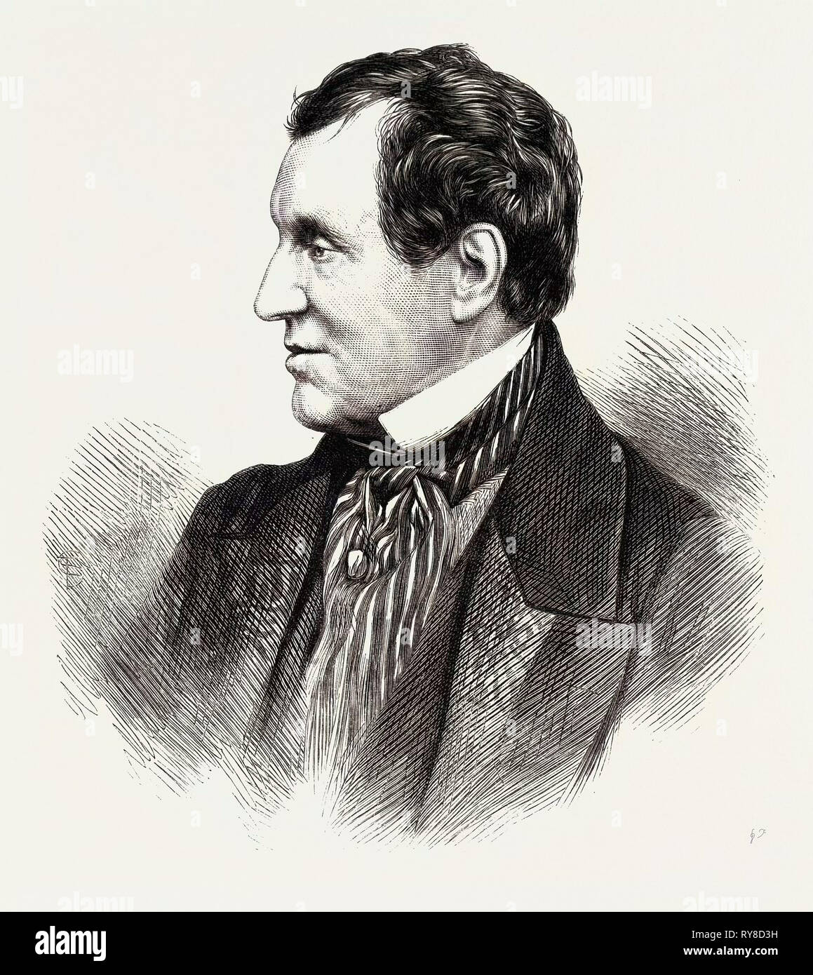 The Late Sir James Emerson-Tennent Bart. K.C.B. 1869 Stock Photo - Alamy