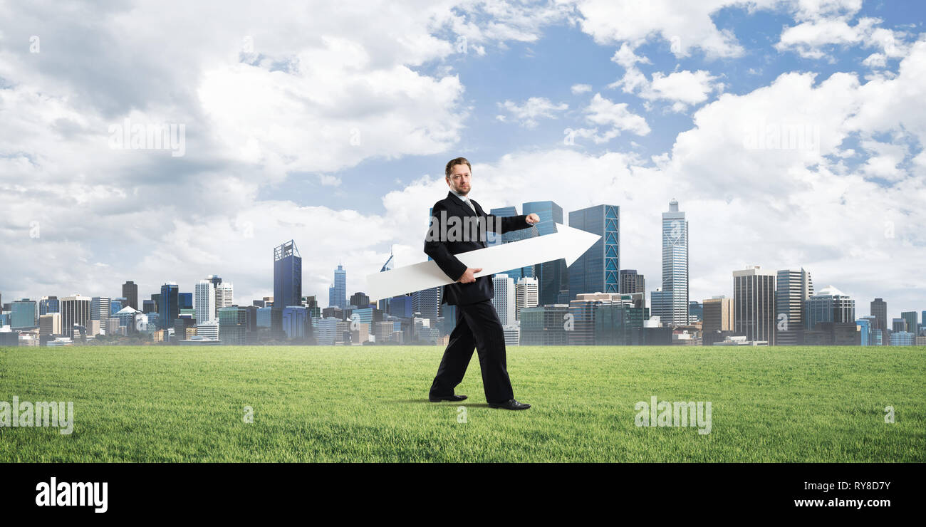 Development in right direction Stock Photo - Alamy