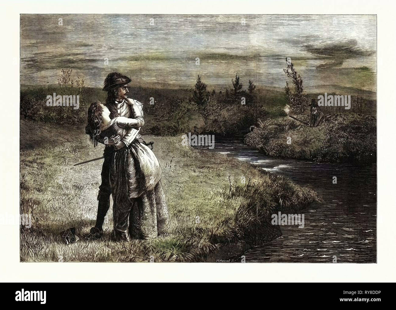 Fair Helen of Kirkconnel, in the Exhibition of the Royal Academy 1869 ...