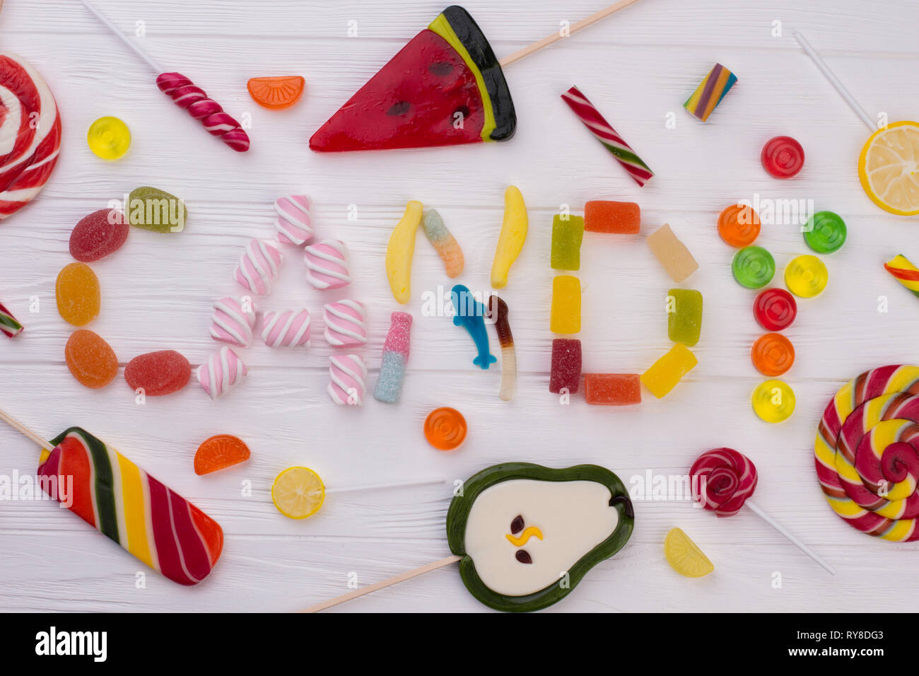 Word candy hi-res stock photography and images - Alamy