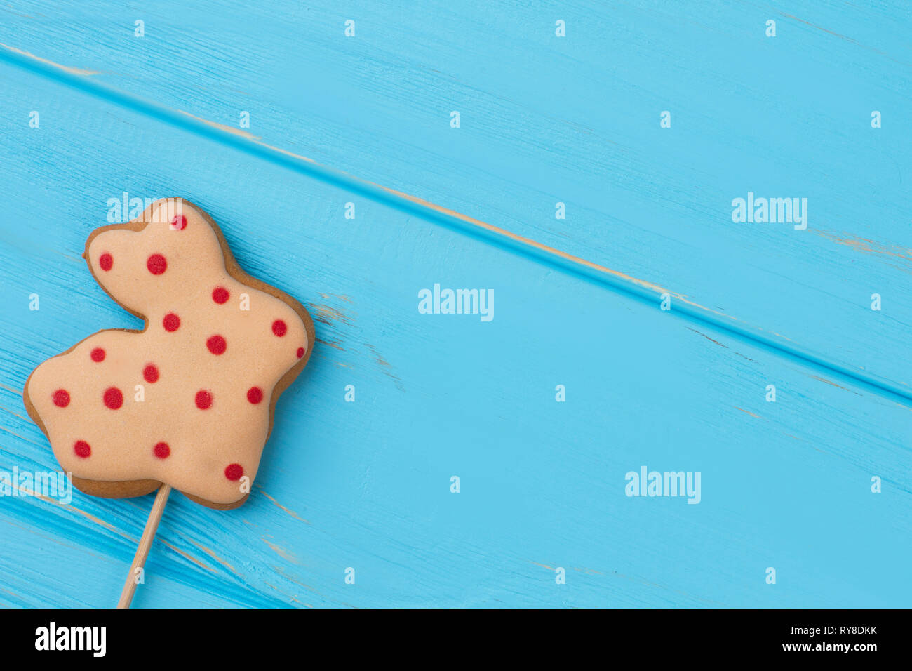 Easter cookie on stick Stock Photo - Alamy