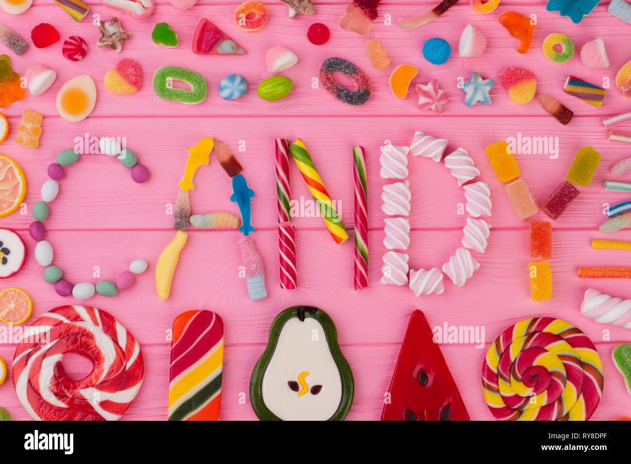 Mixed candies hi-res stock photography and images - Alamy