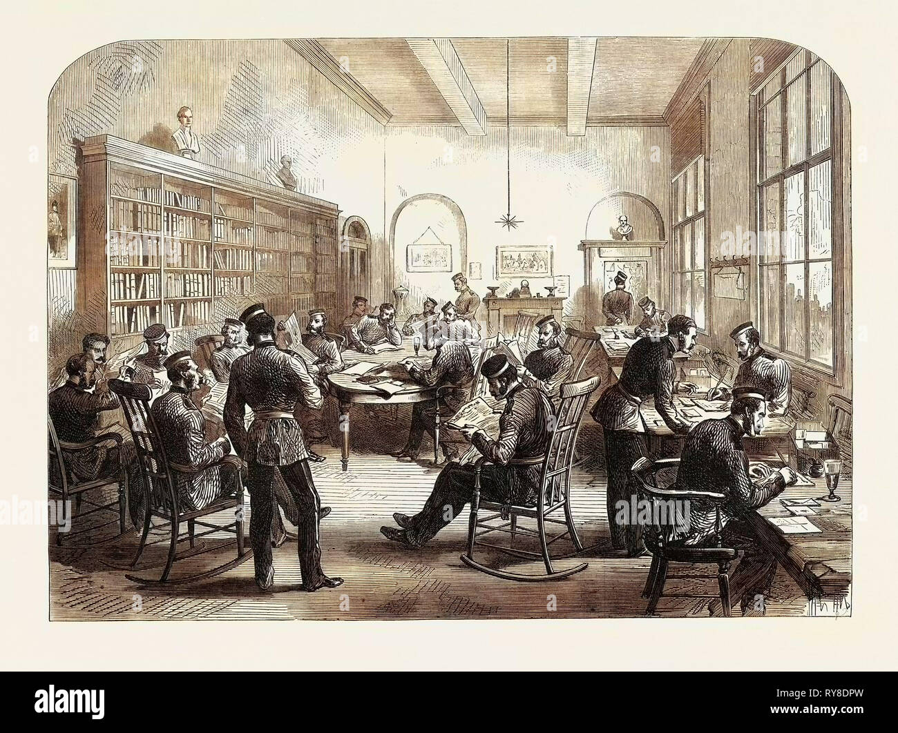 Victorian reading room hi-res stock photography and images - Alamy