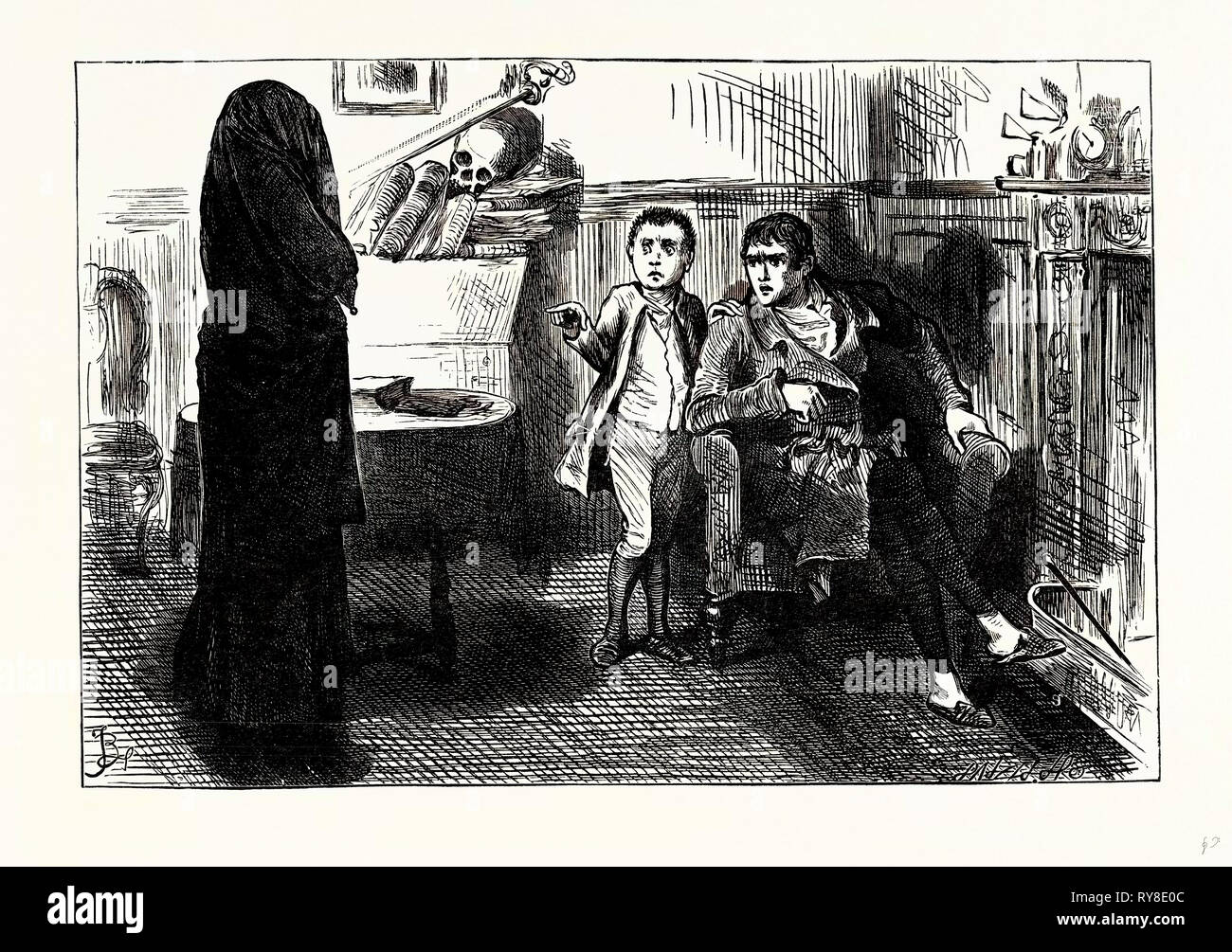 Charles Dickens Sketches by Boz the Black Veil Stock Photo - Alamy