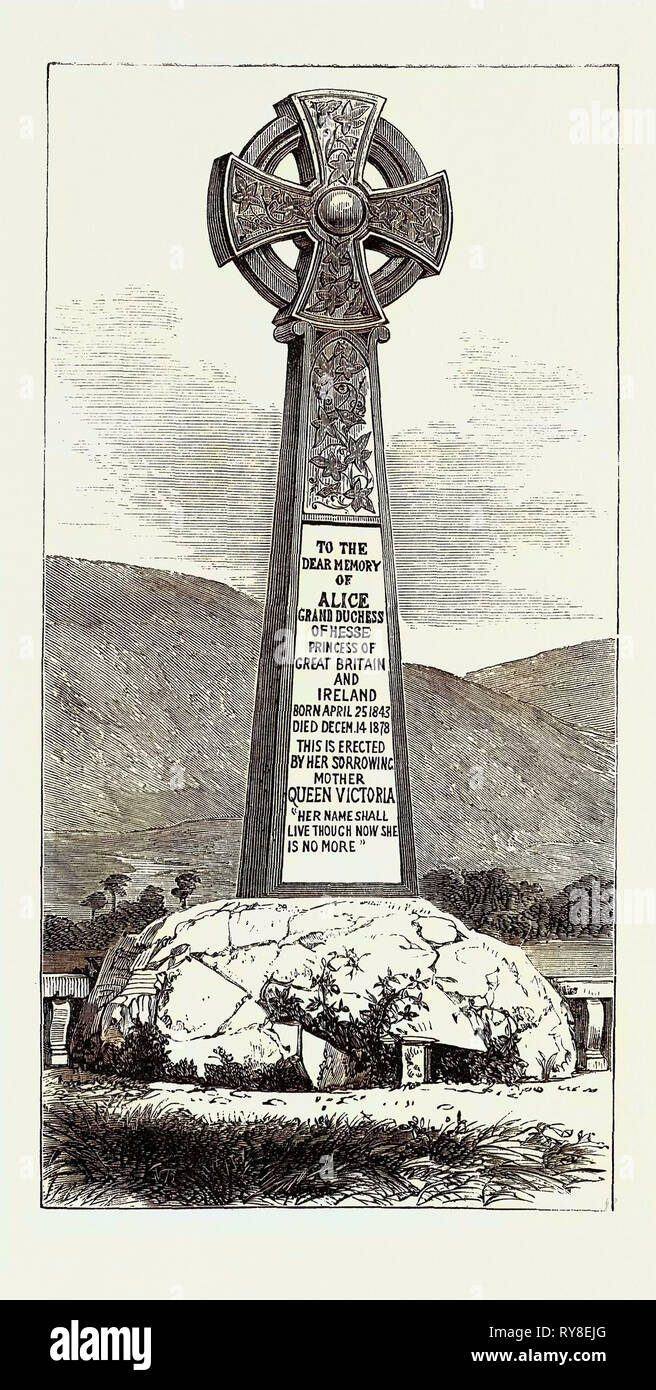 Memorial cross of princess alice hi-res stock photography and images ...