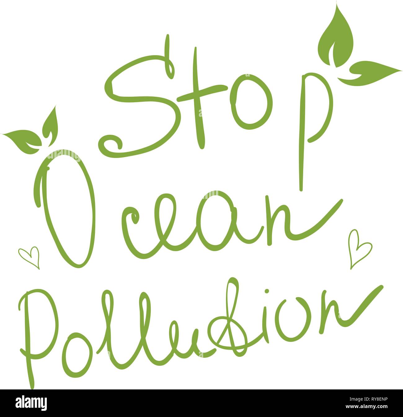 Zero Waste Concept. Hand drawn elements of zero waste life. Zero waste ...