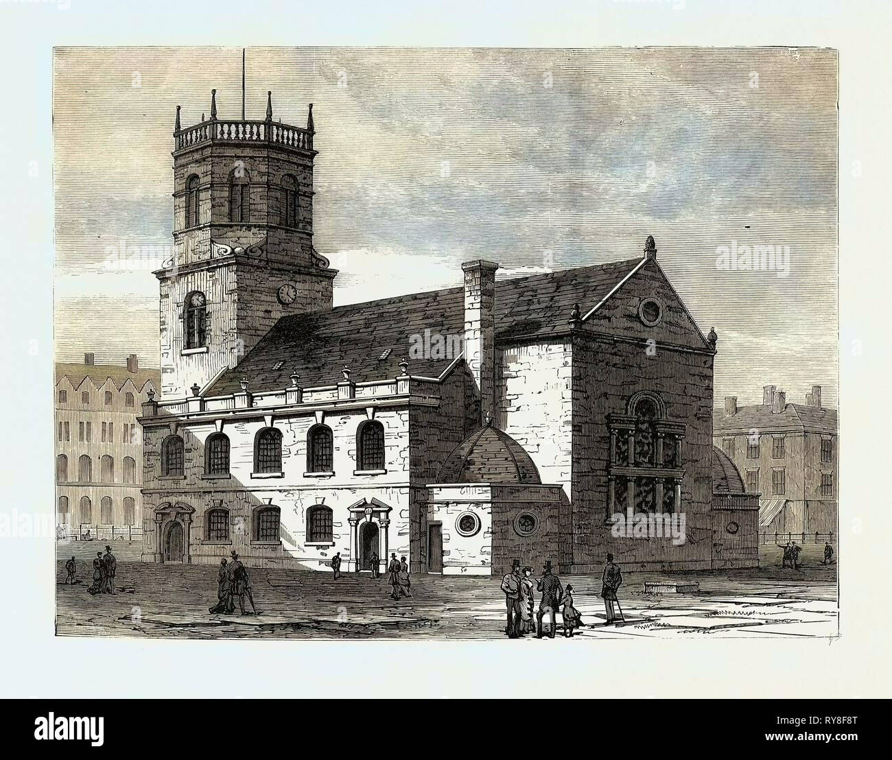 St. Peter's Church Liverpool the Cathedral of the New Diocese 1880 ...