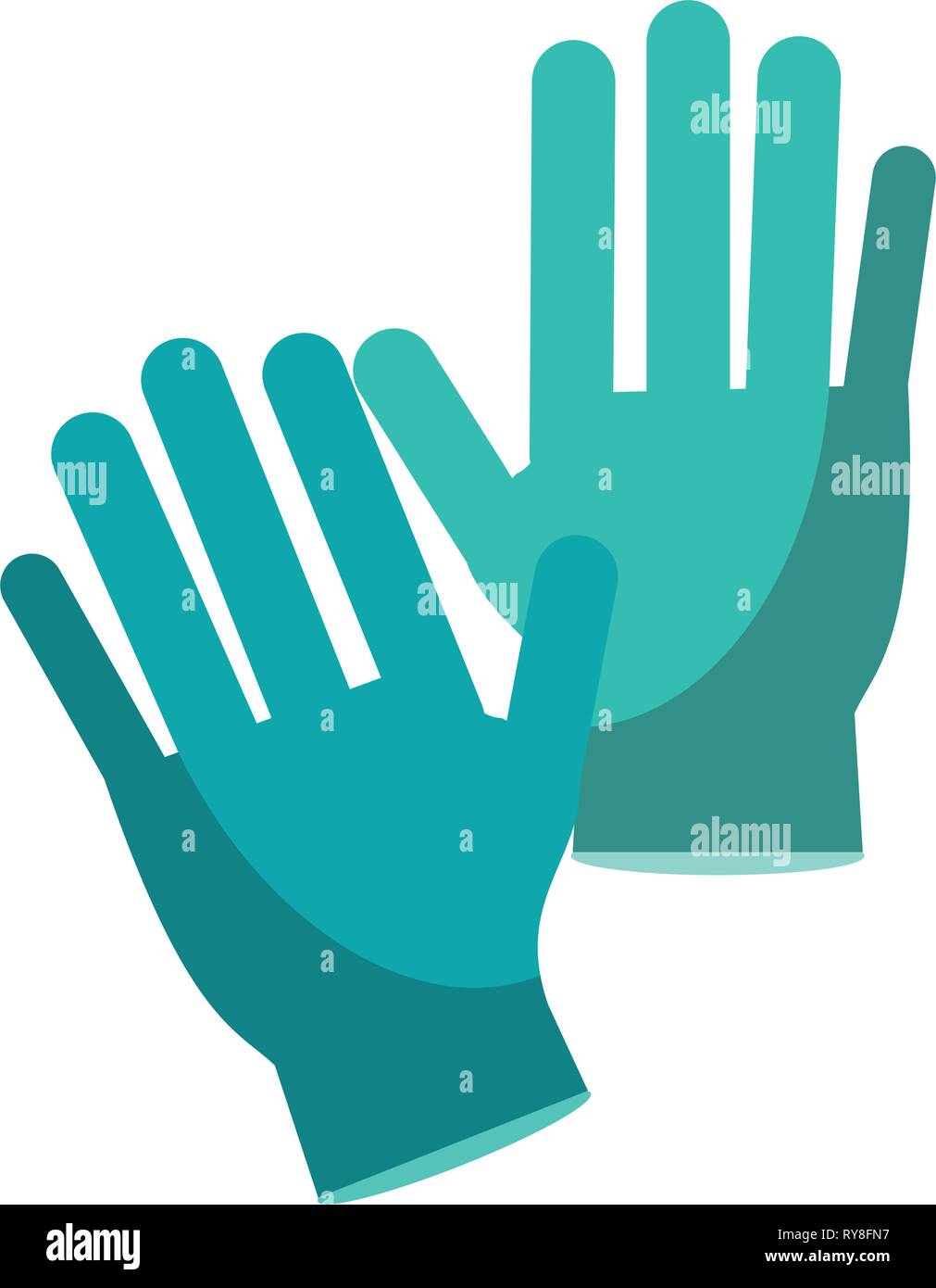 Medical gloves isolated Stock Vector Image & Art - Alamy