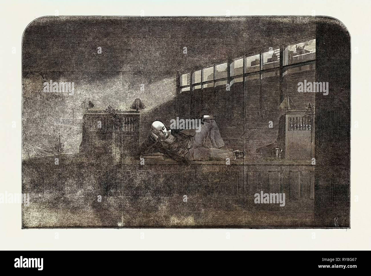 Victorian bank clerk hi-res stock photography and images - Alamy